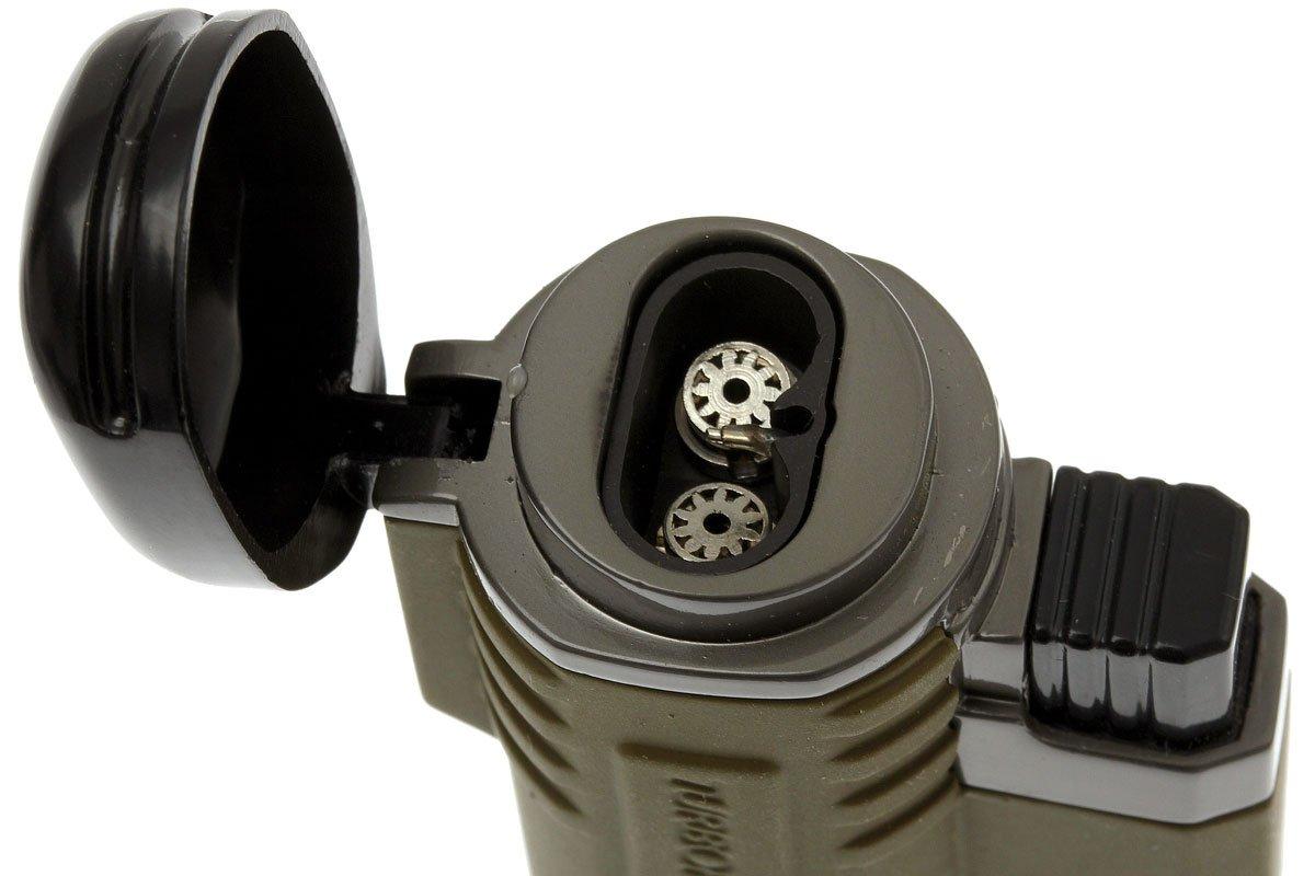 Turboflame Ranger lighter, olive green | Advantageously shopping at ...