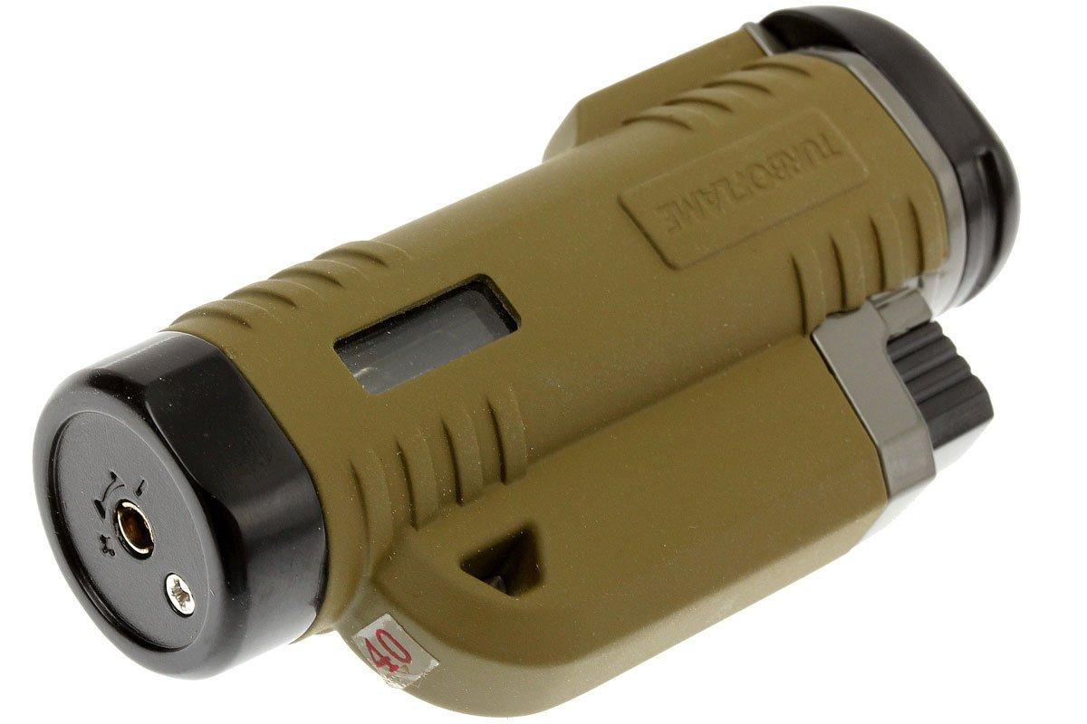 Turboflame Ranger lighter, olive green | Advantageously shopping at ...