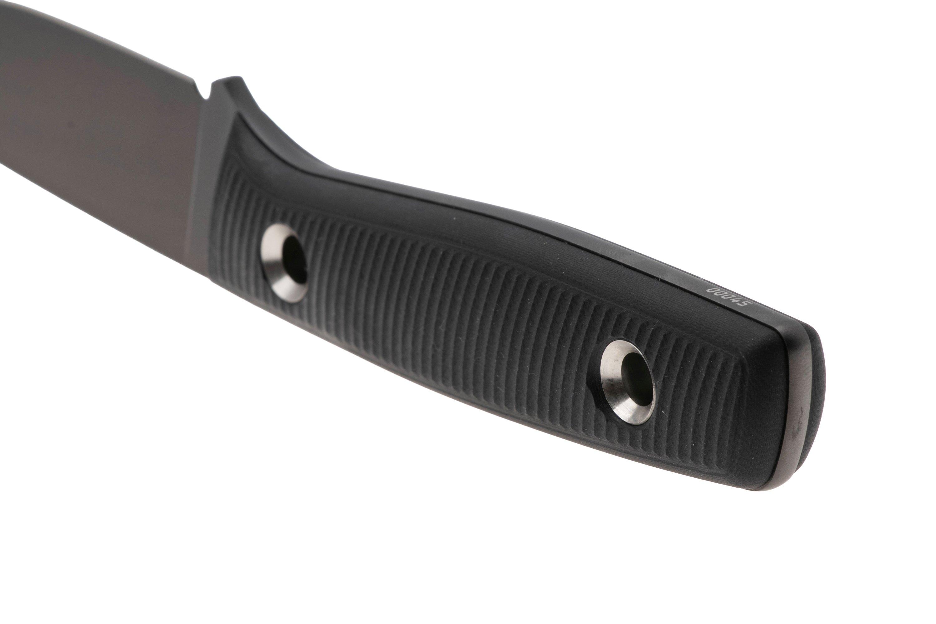 TRC Knives Classic Freedom FFG, DLC M390, Black G10, outdoor knife ...