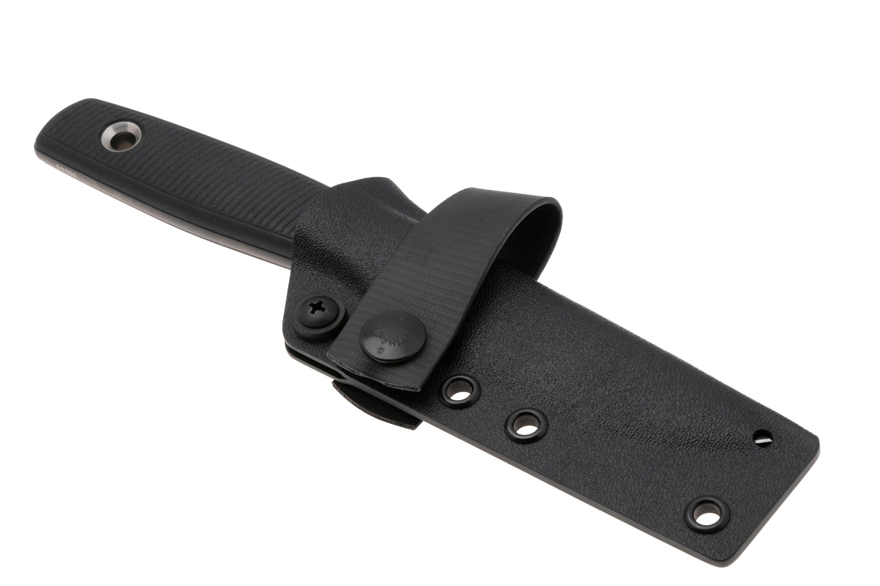TRC Knives Classic Freedom FFG, DLC M390, Black G10, outdoor knife ...