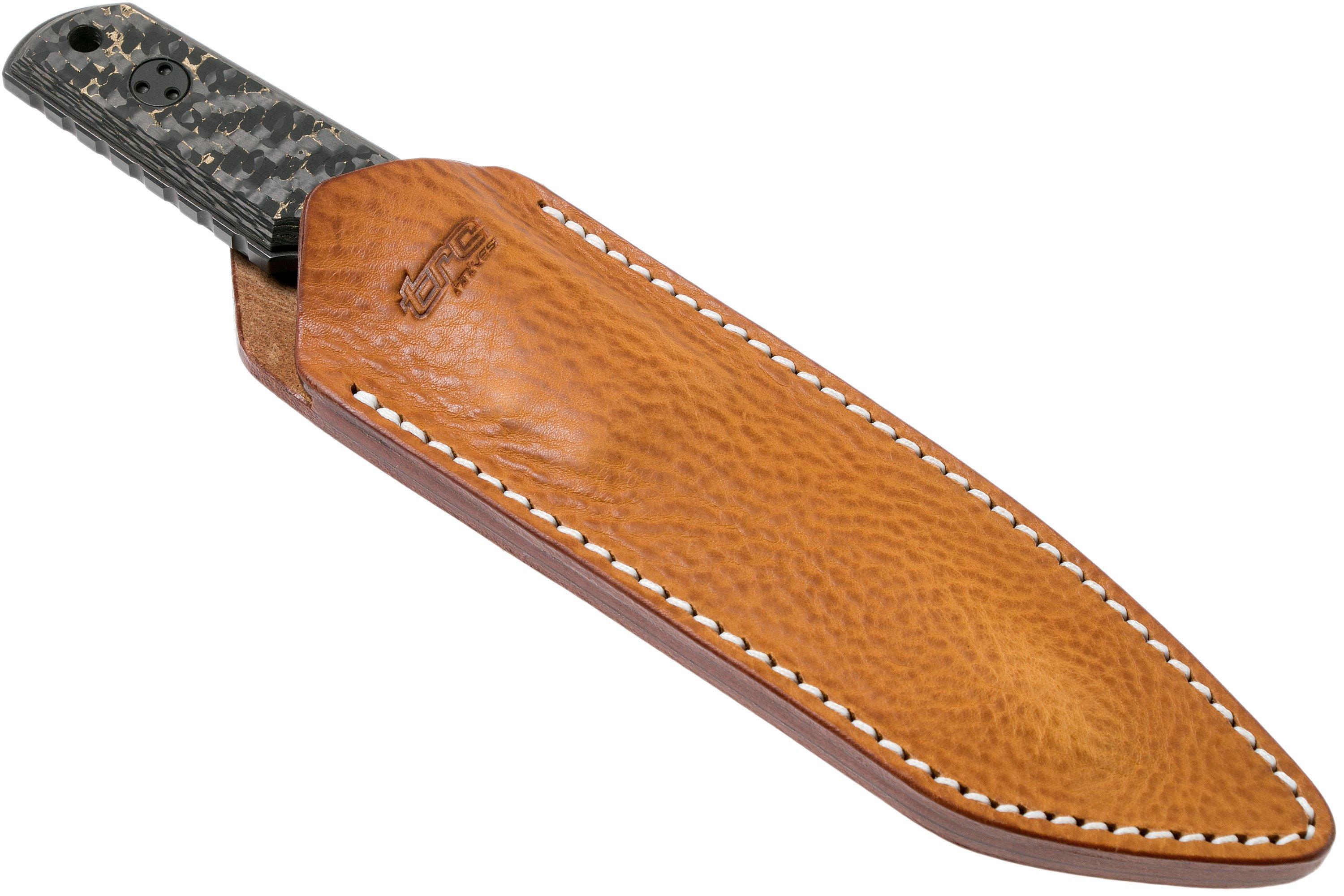 TRC Knives Harpoon Custom, M390, Custom Carbon fibre, fixed knife ...