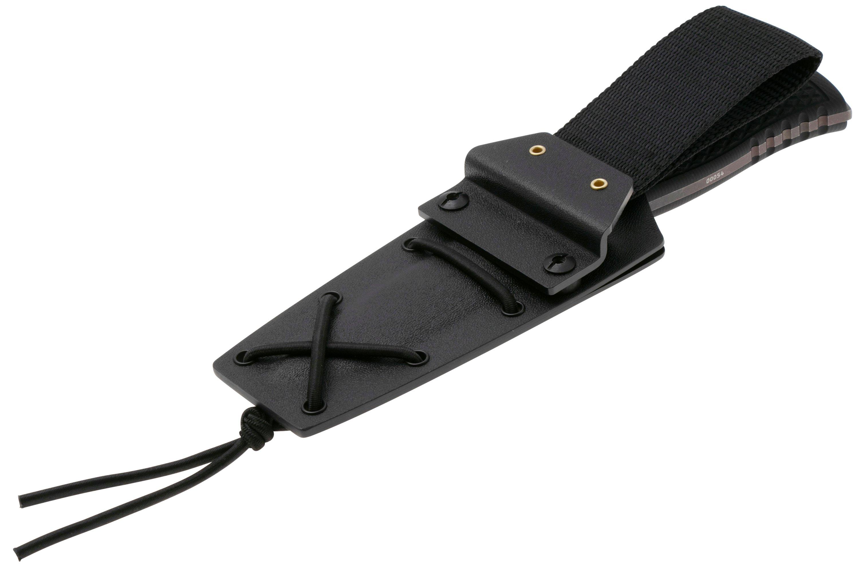 TRC M-1XT Elmax Post-Apocalyptic Finish, Black G10, Kydex Sheath ...