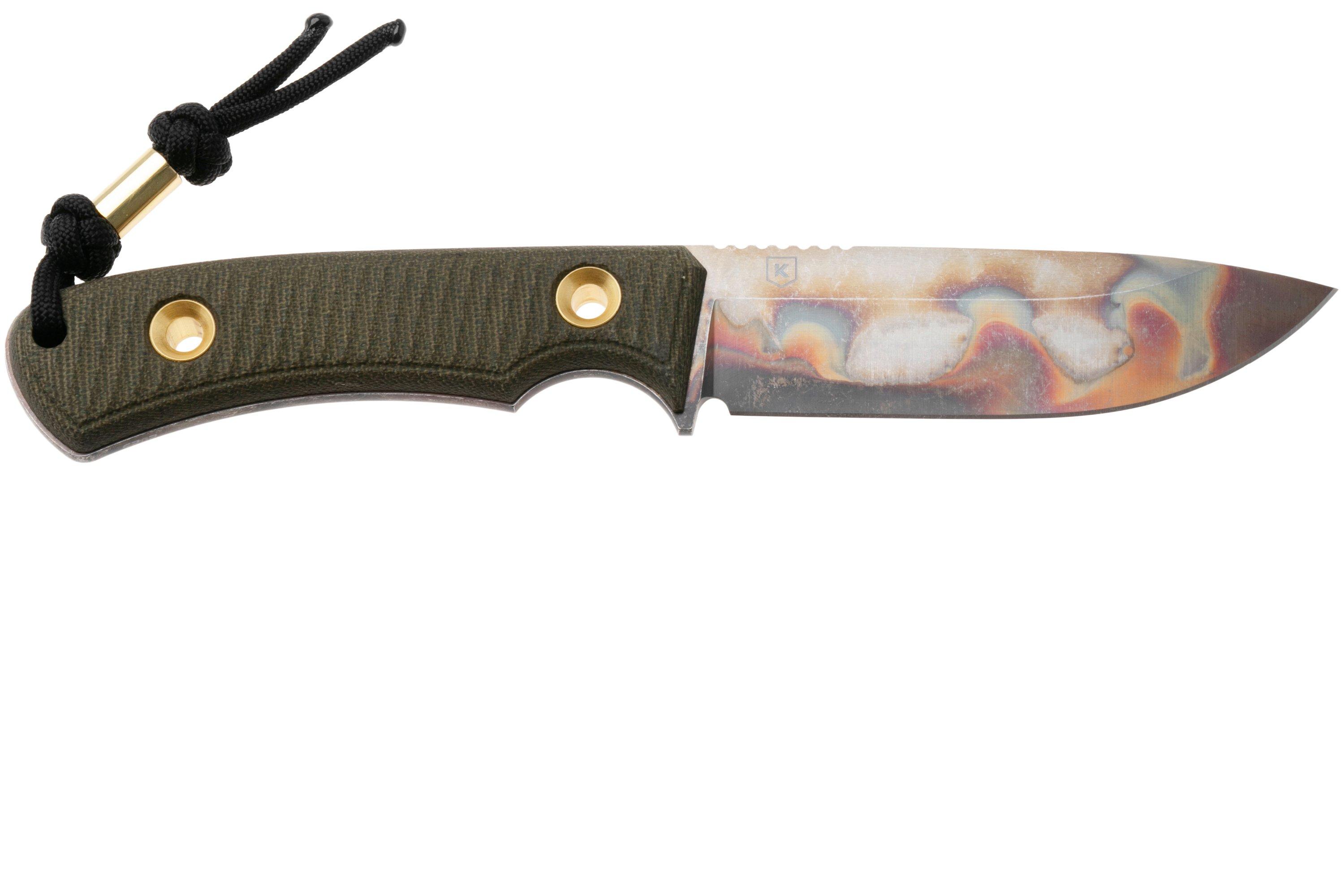 TRC Knives Polheim PLH-APO-GCM, Apocalyptic CPM MagnaCut, Green Canvas ...