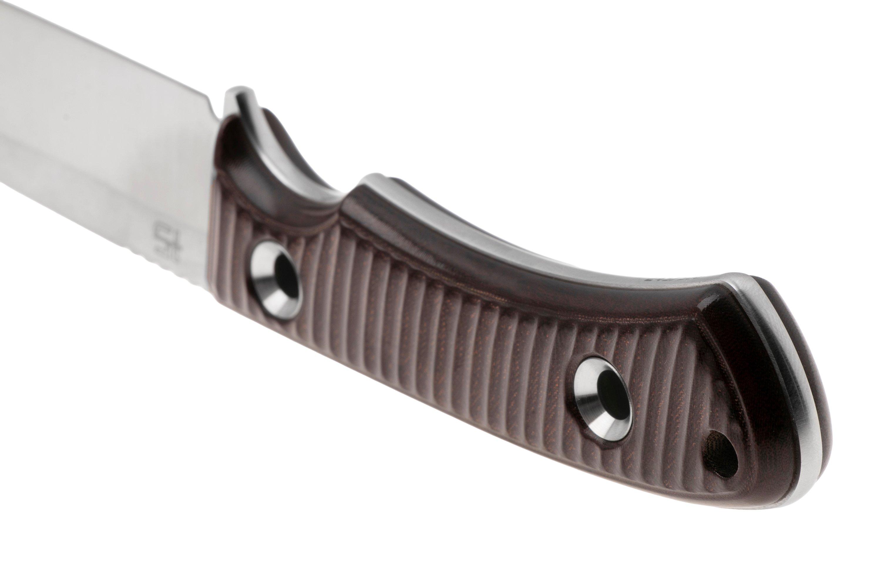 TRC Knives Polheim 15th Anniversary Edition, Satin RWL-34, Maroon ...