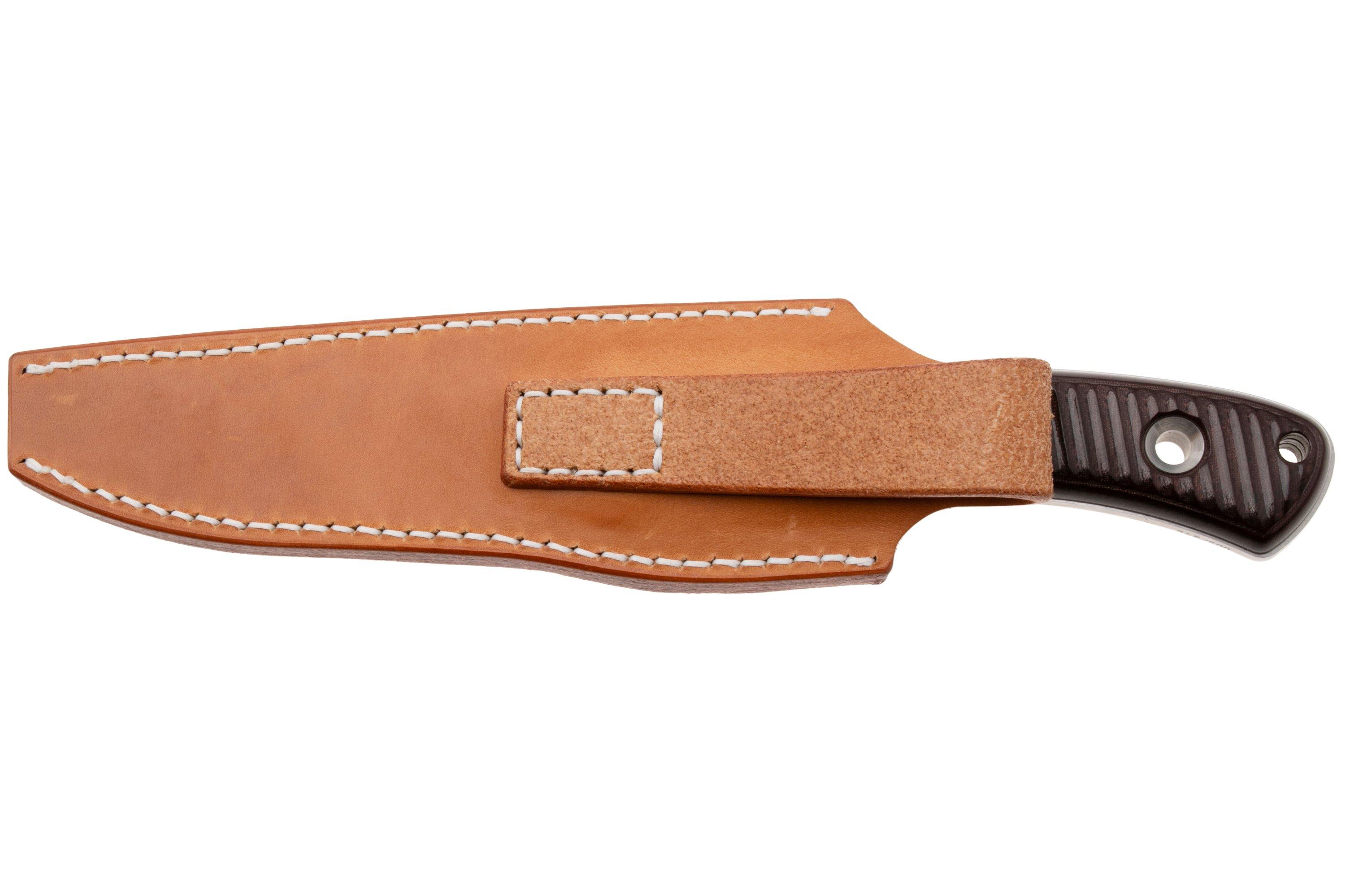 TRC Knives Polheim 15th Anniversary Edition, Satin RWL-34, Maroon ...