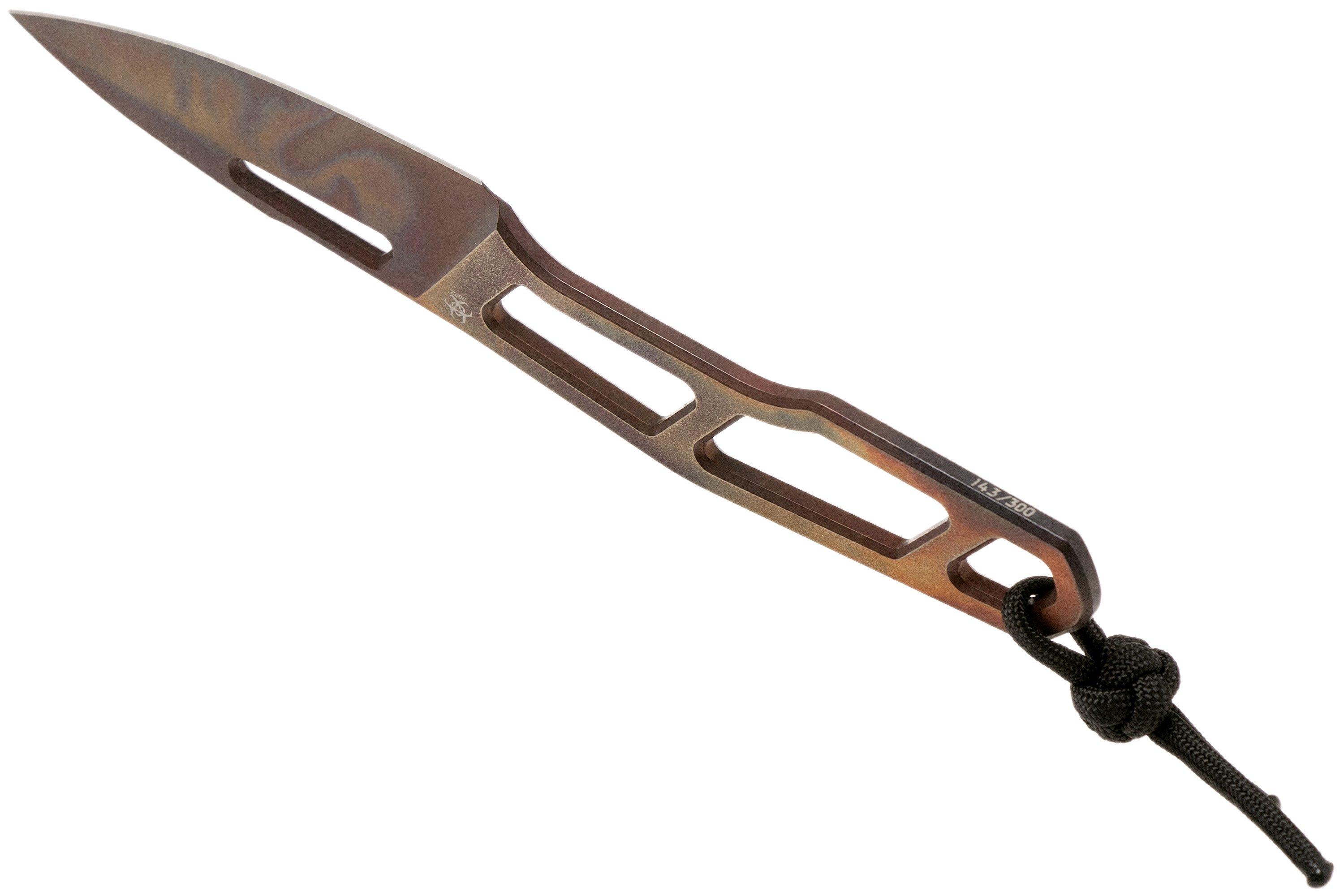 TRC Knives Speed Demon, M390 Apocalypse Finish 2022 Biohazard Edition ...