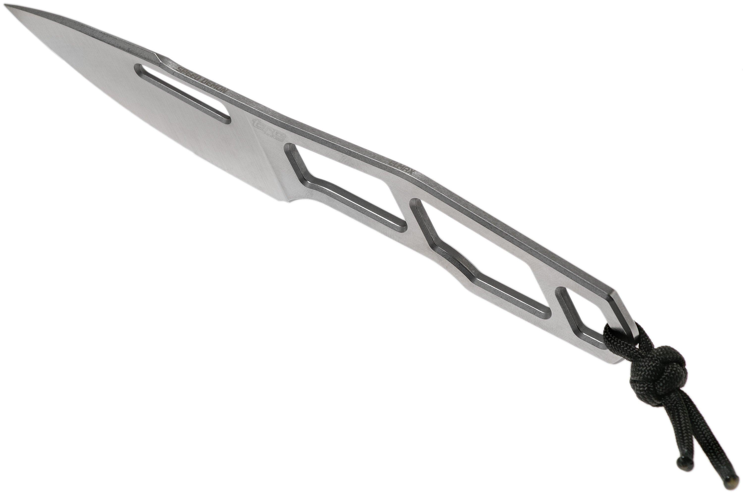 TRC Knives Speed Demon, Elmax Satin, neck knife | Advantageously ...