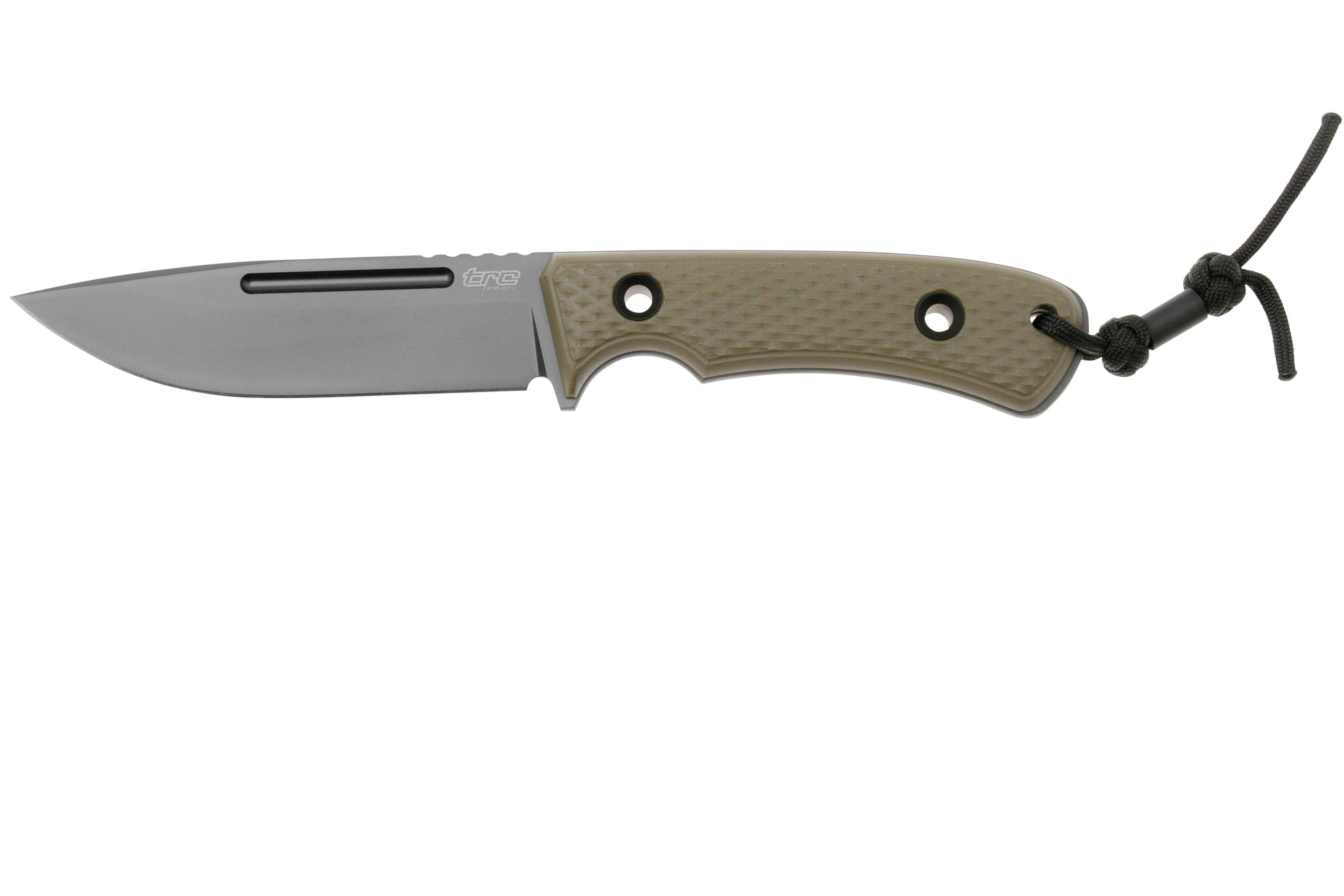 TRC South Pole V4E DLC, Green G10, survival knife, limited edition ...