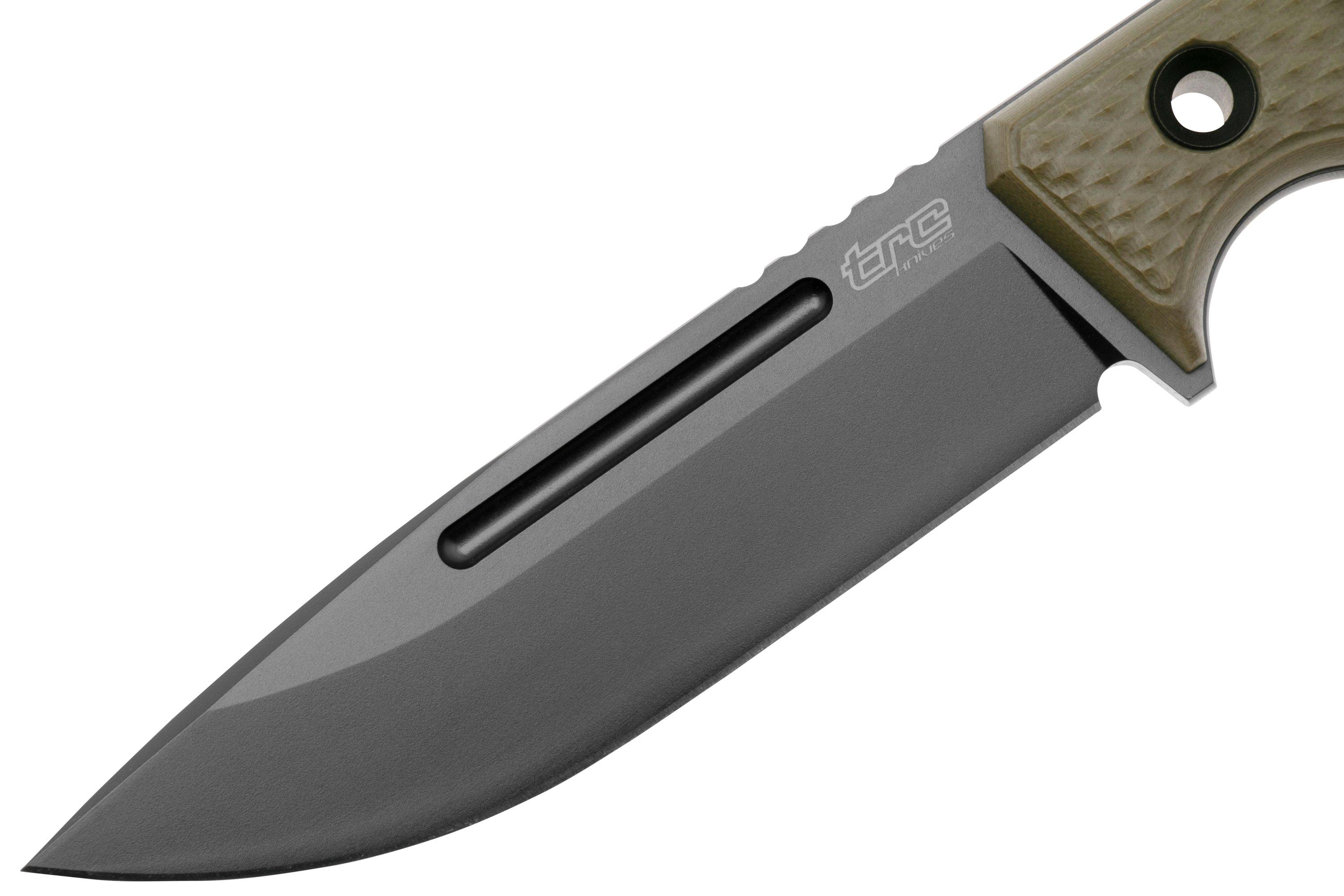 TRC South Pole V4E DLC, Green G10, survival knife, limited edition ...
