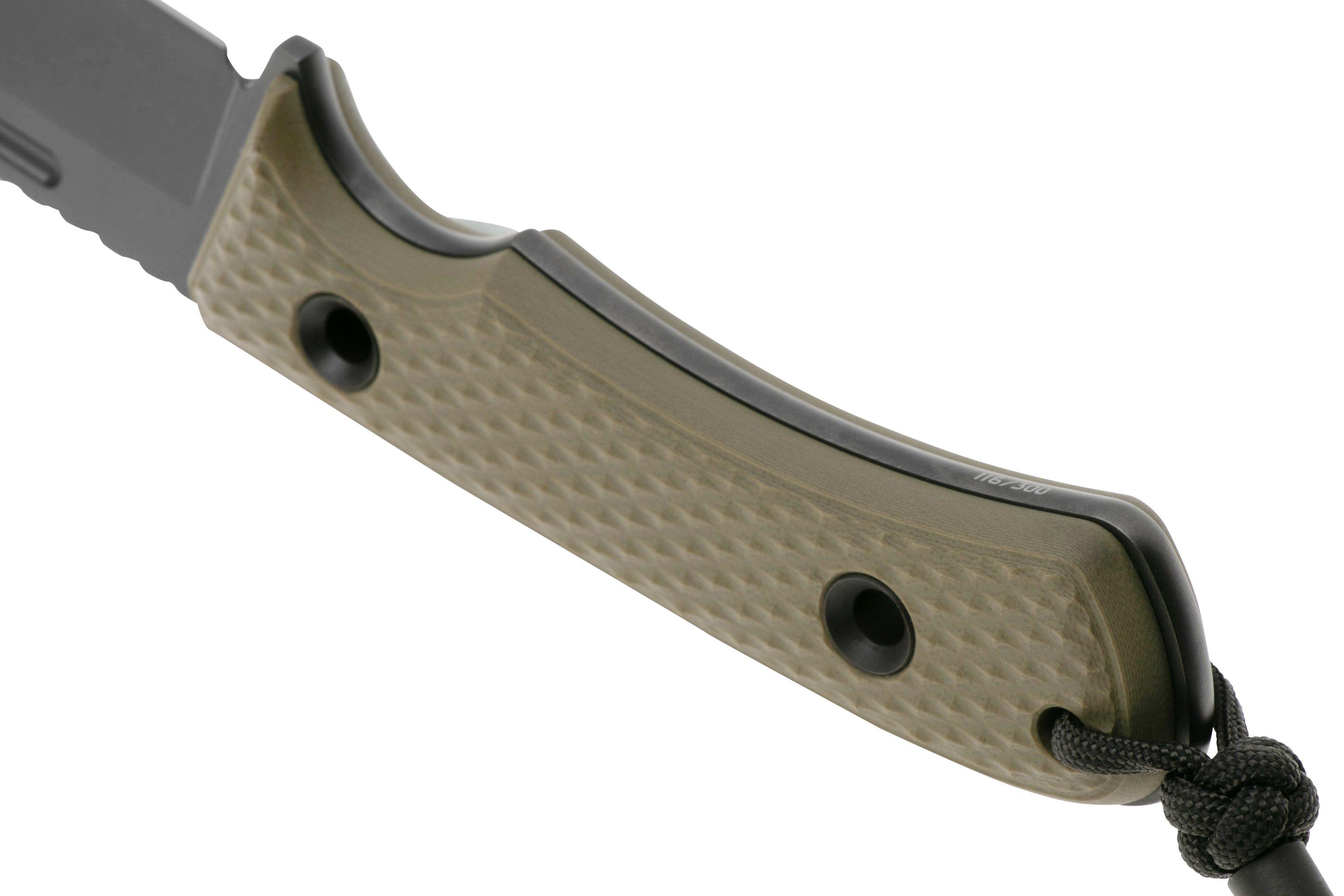 TRC South Pole V4E DLC, Green G10, survival knife, limited edition ...