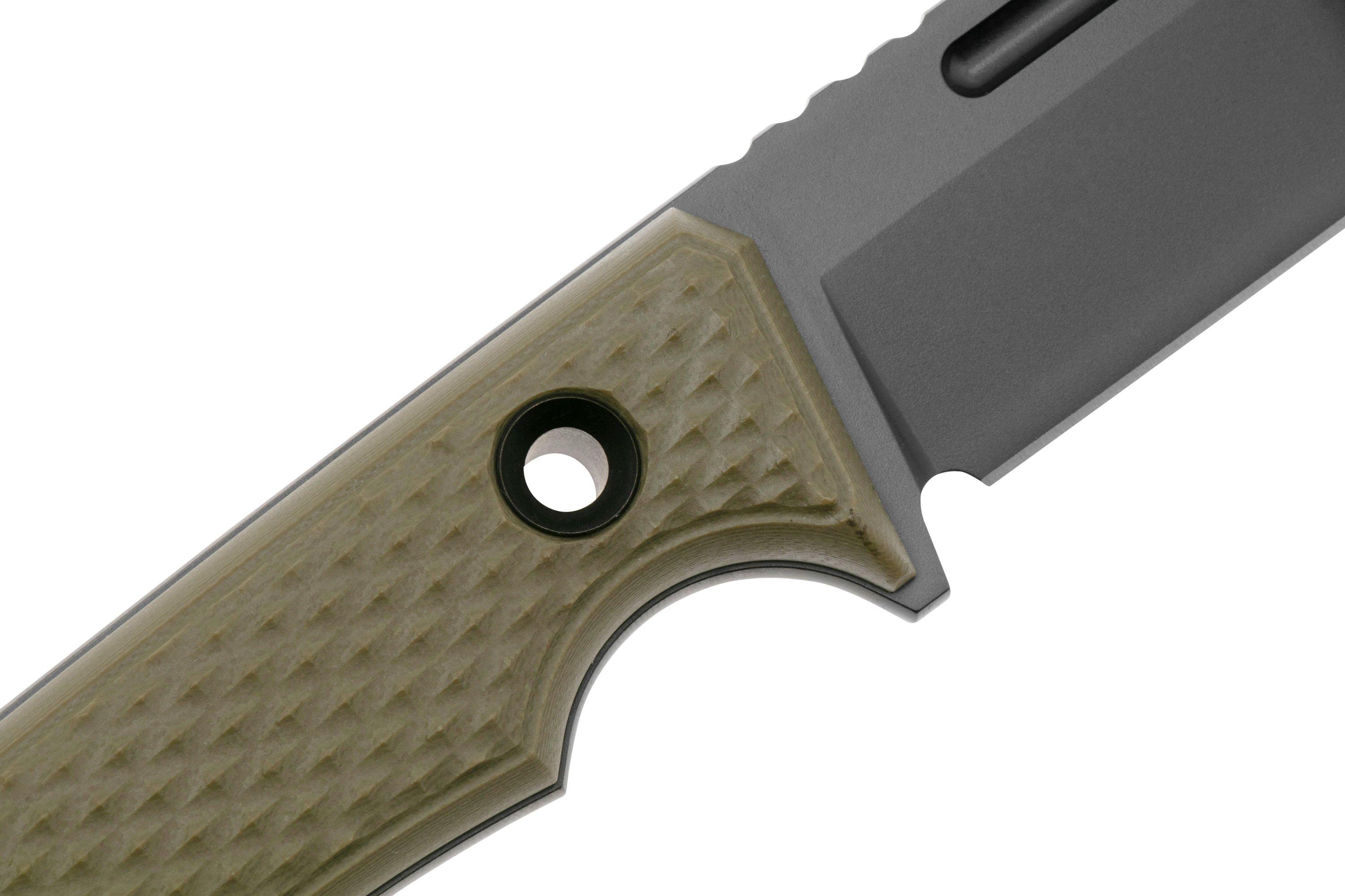 TRC South Pole V4E DLC, Green G10, survival knife, limited edition ...