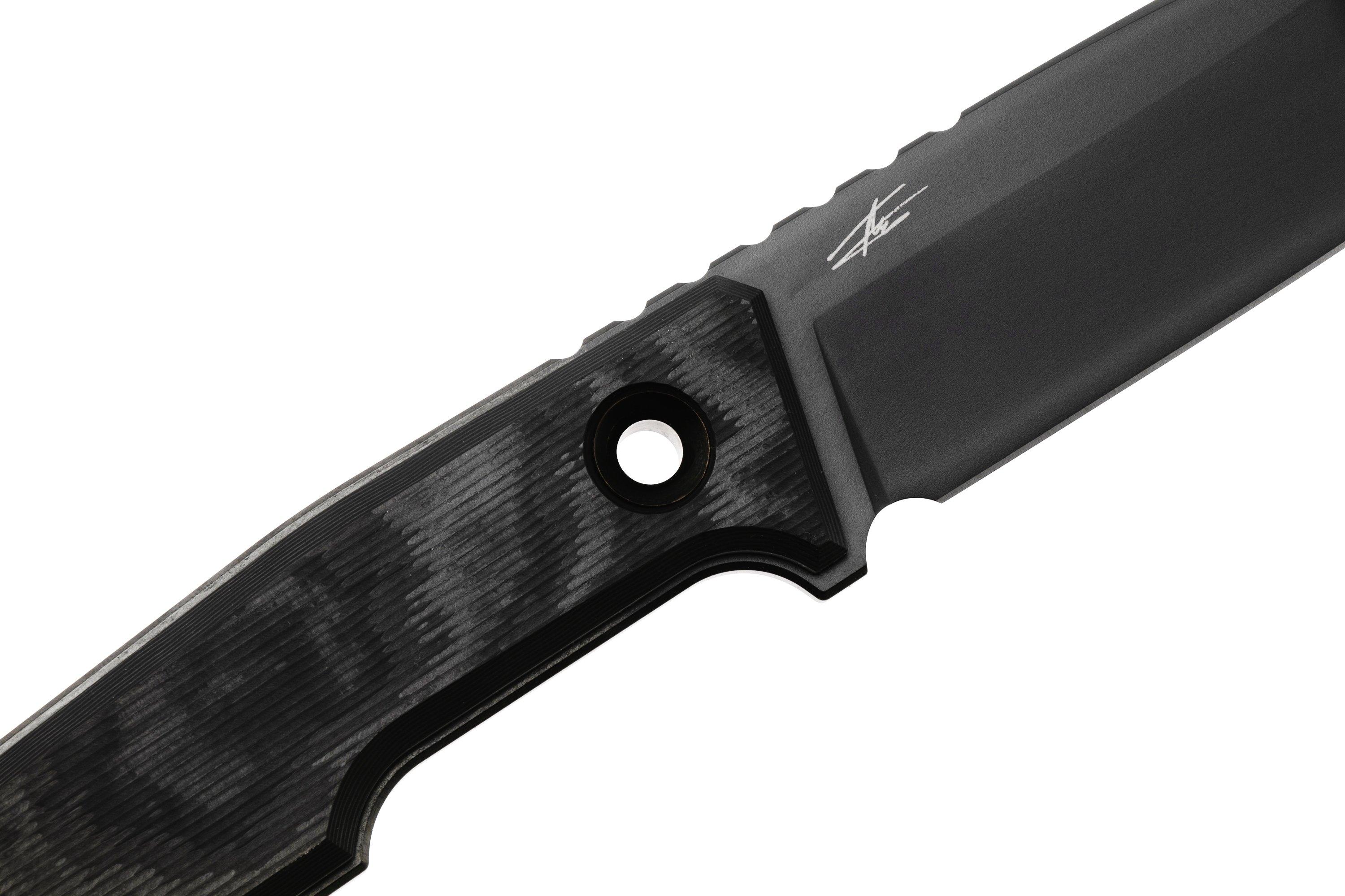 TRC Knives Urban Tactical, DLC Elmax, Fat Carbon Black Camo Carbon ...