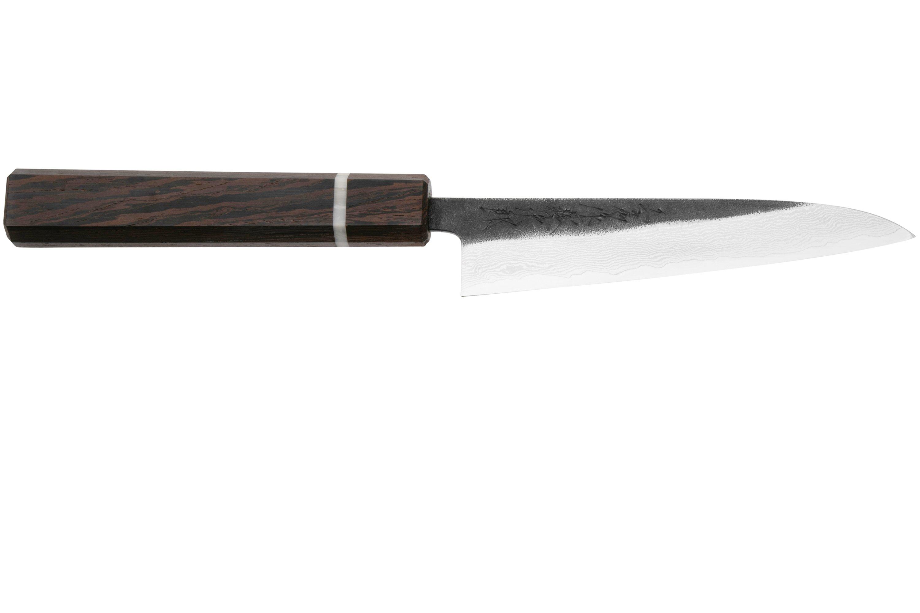 Tojiro Atelier Wenge 63-layered damascus, petty 12 cm | Advantageously ...