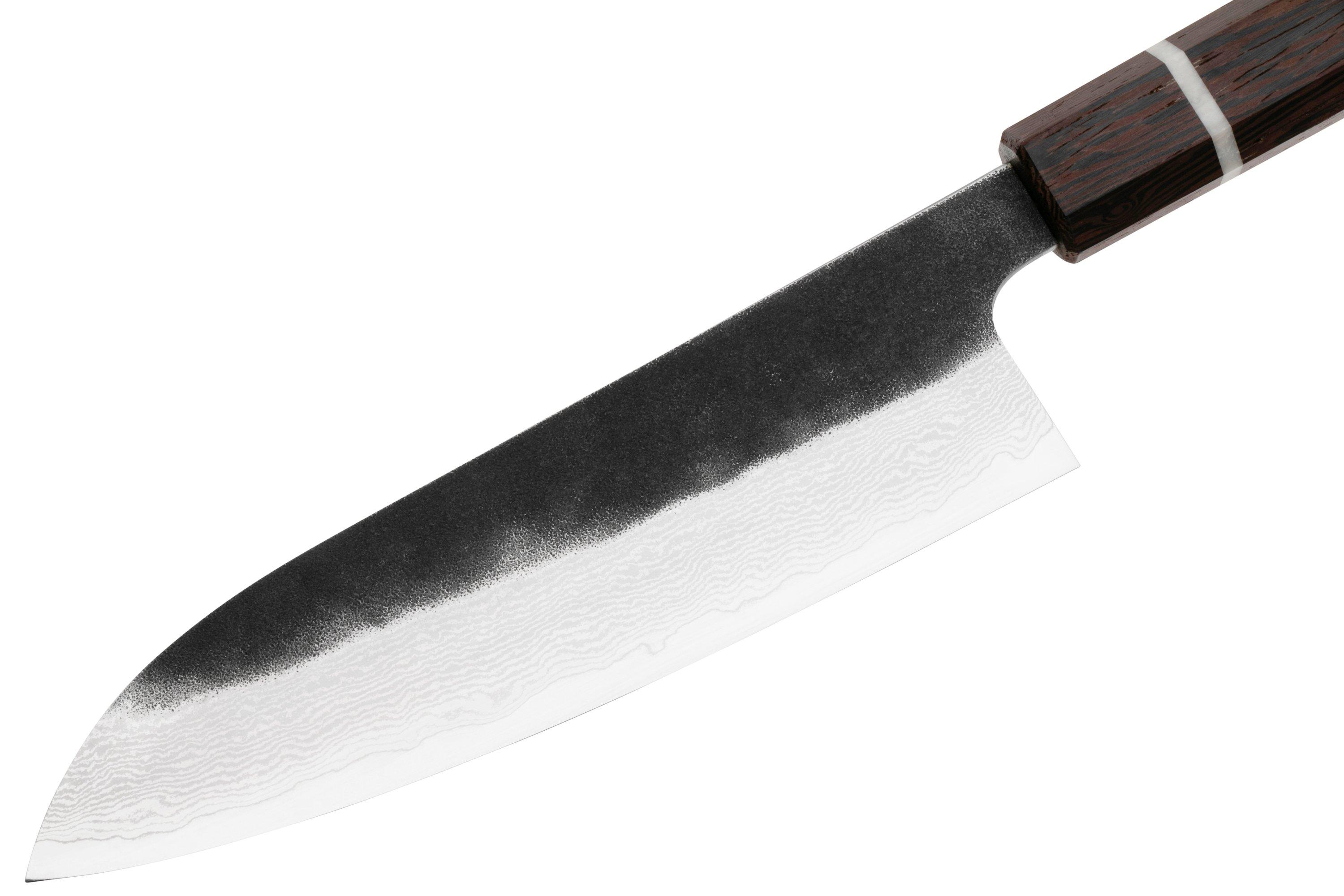 Tojiro Atelier Wenge 63-layered damascus, santoku 17 cm ...