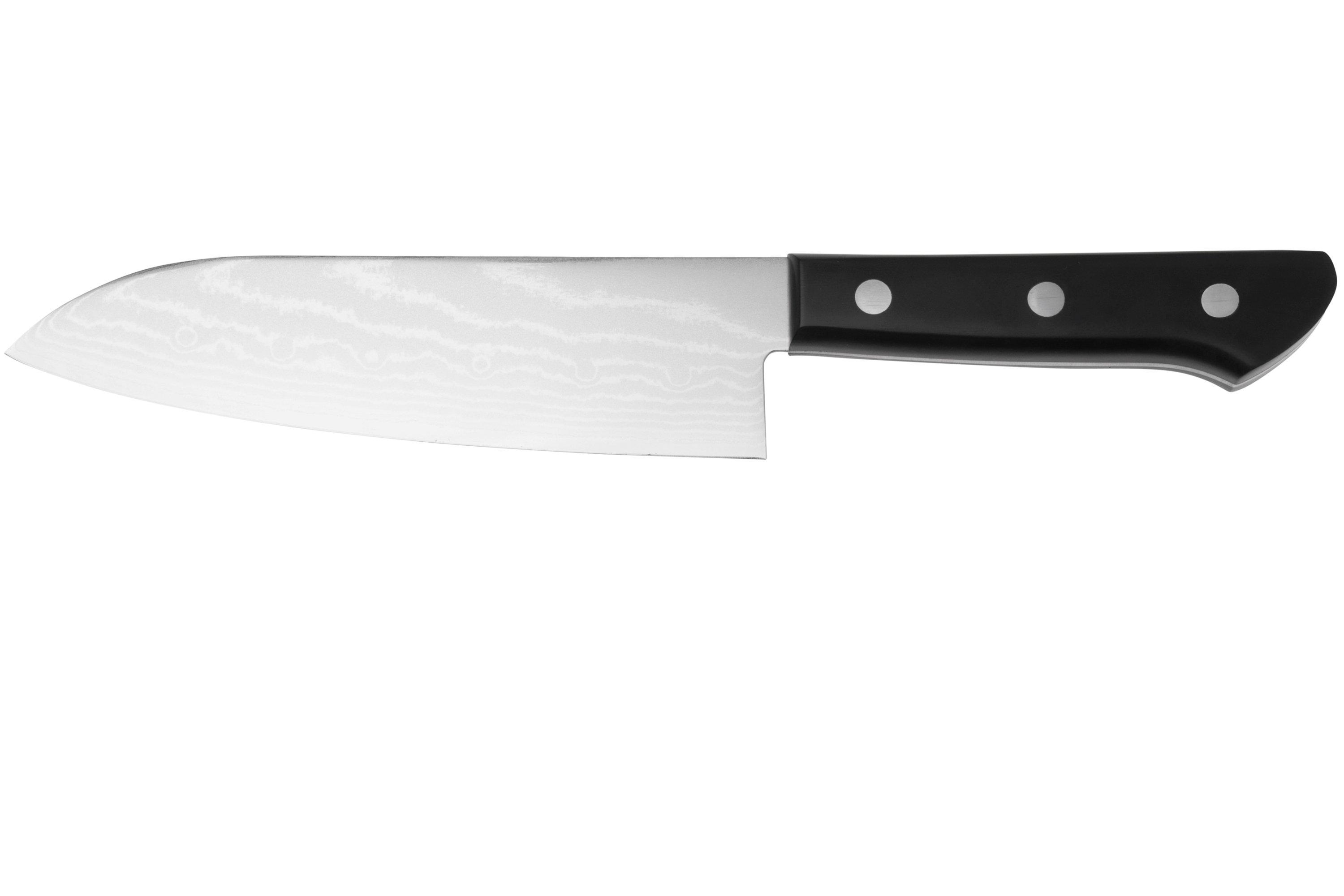 Tojiro Basic Damascus F-331 santoku, 17 cm | Advantageously shopping at ...