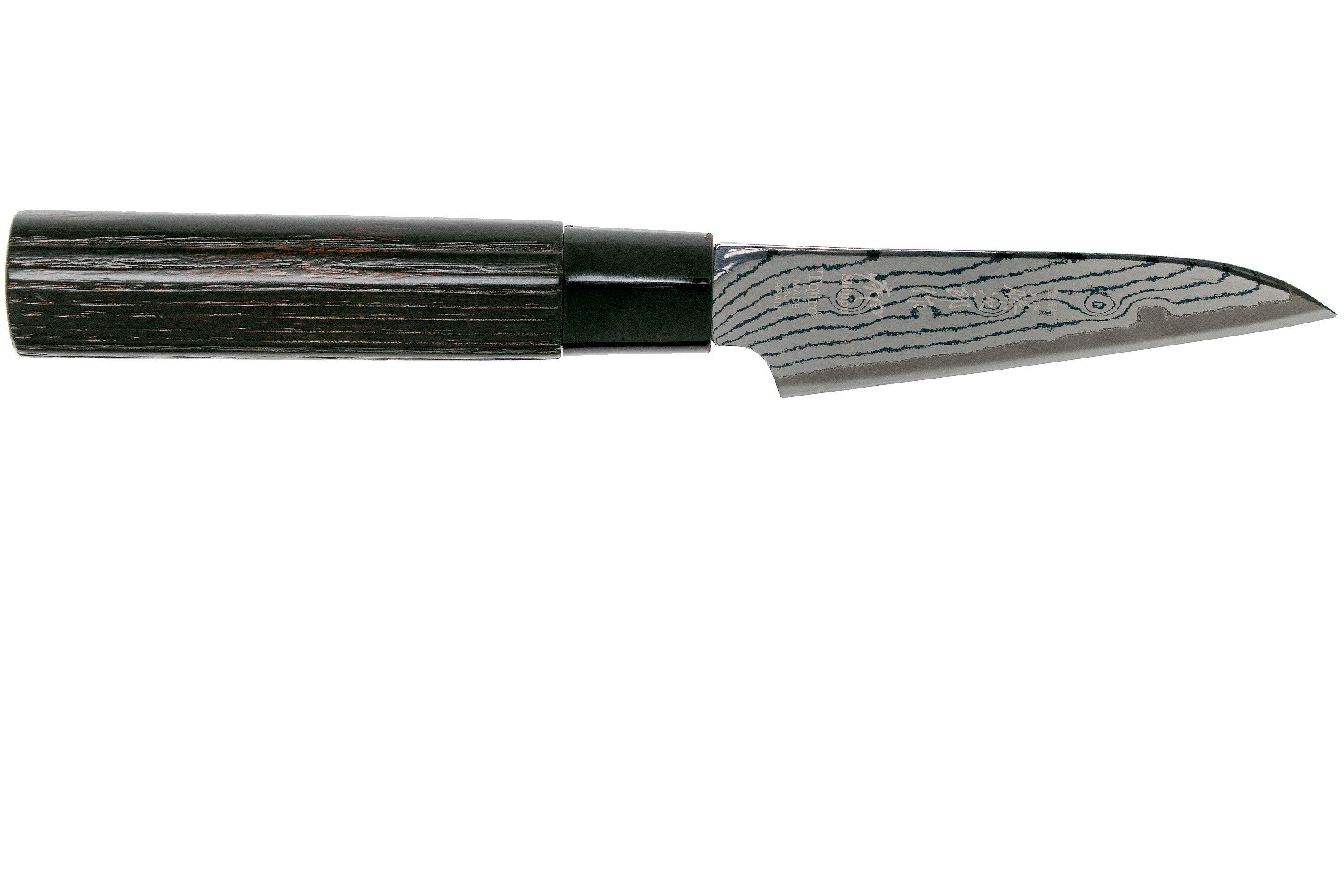 Tojiro Shippu Black damascus paring knife (Petty) 9 cm, FD-1591 ...