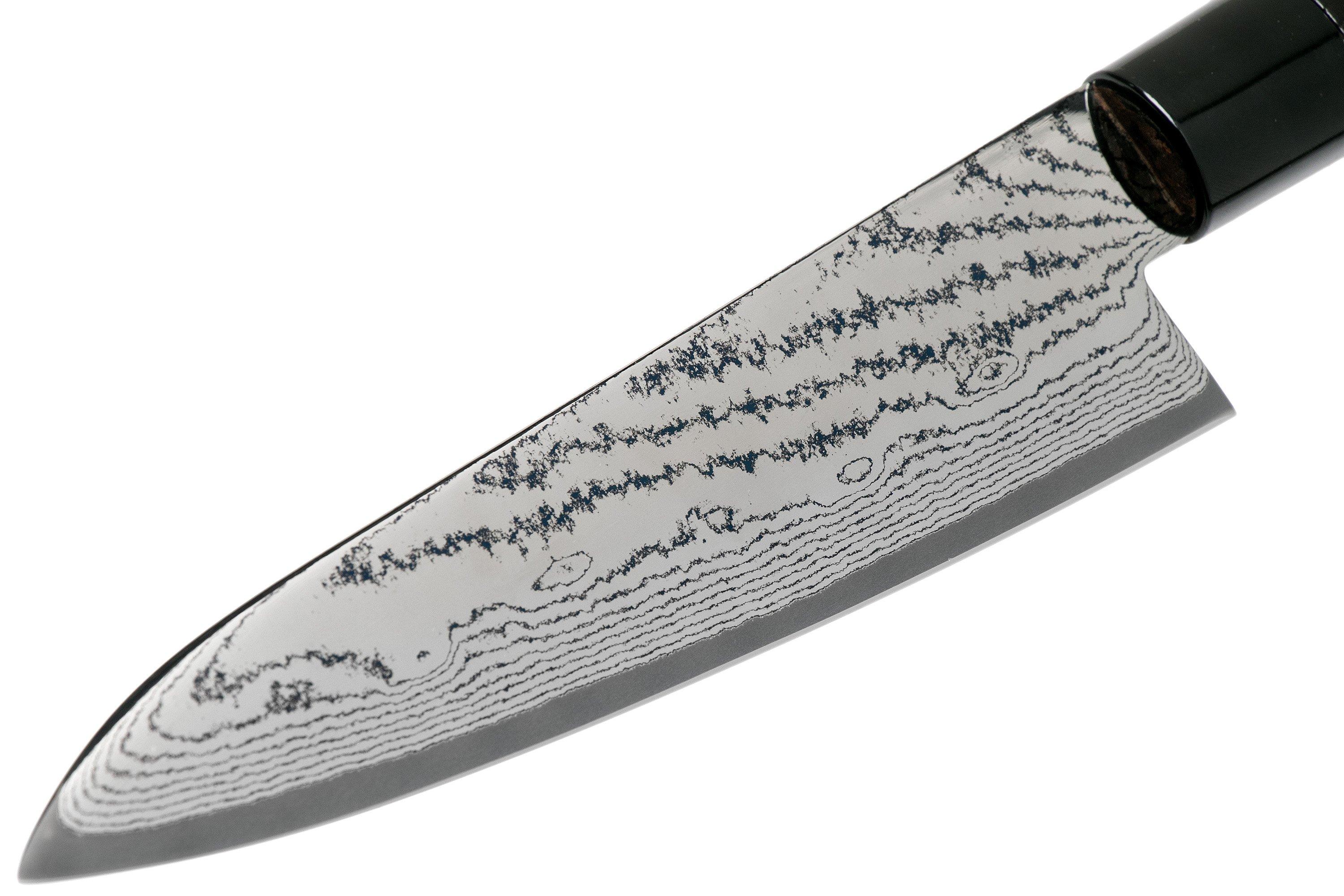 Tojiro Shippu Black damascus chef's knife 18 cm, FD-1593 ...