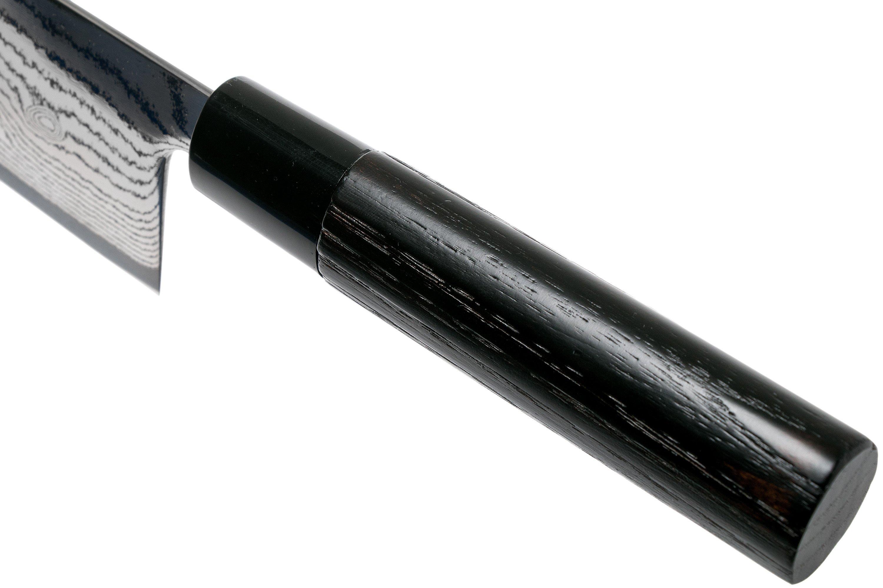 Tojiro Shippu Black damascus santoku 17 cm, FD-1597 | Advantageously ...