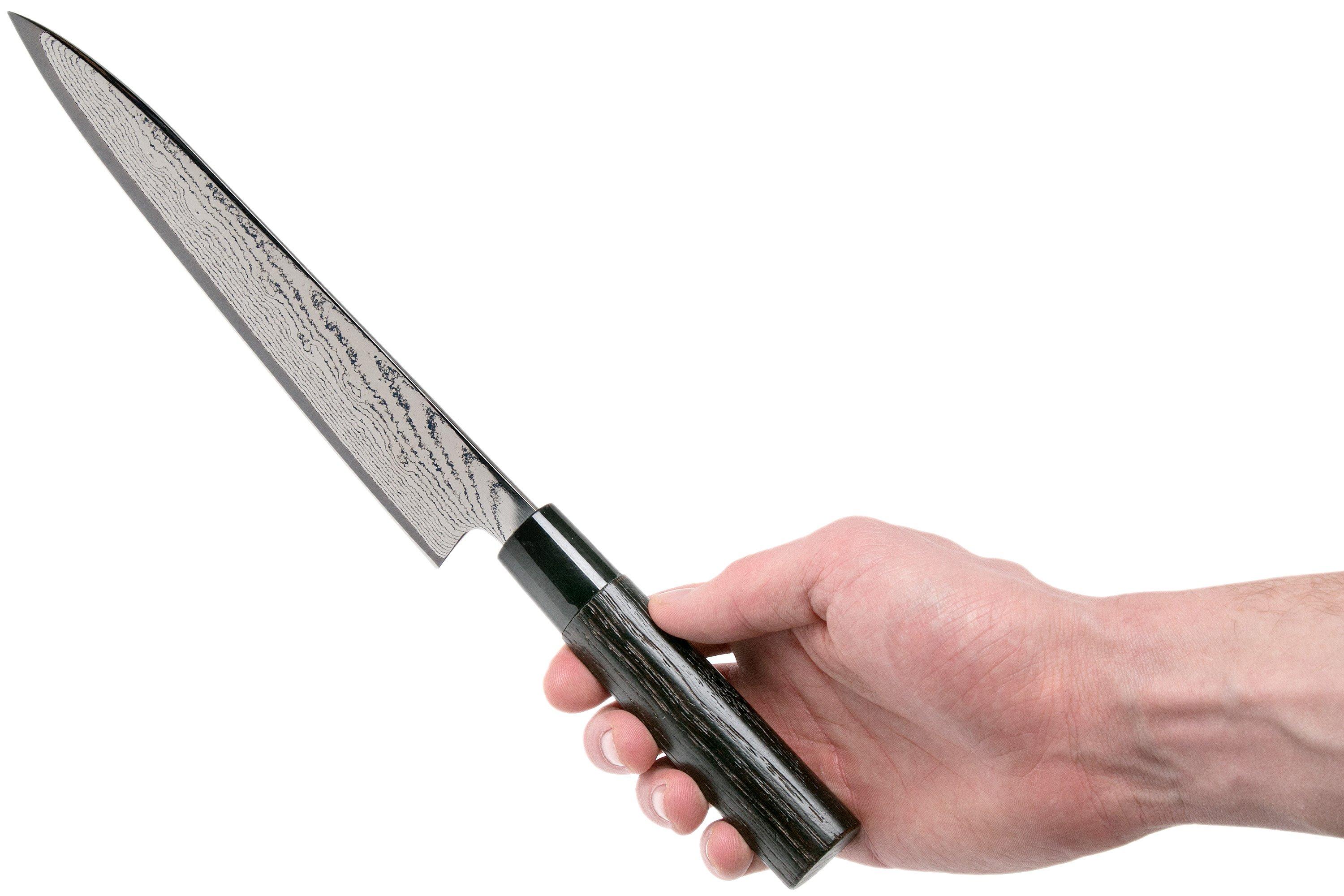 Tojiro Shippu Black damascus carving knife 21 cm, FD-1599 ...