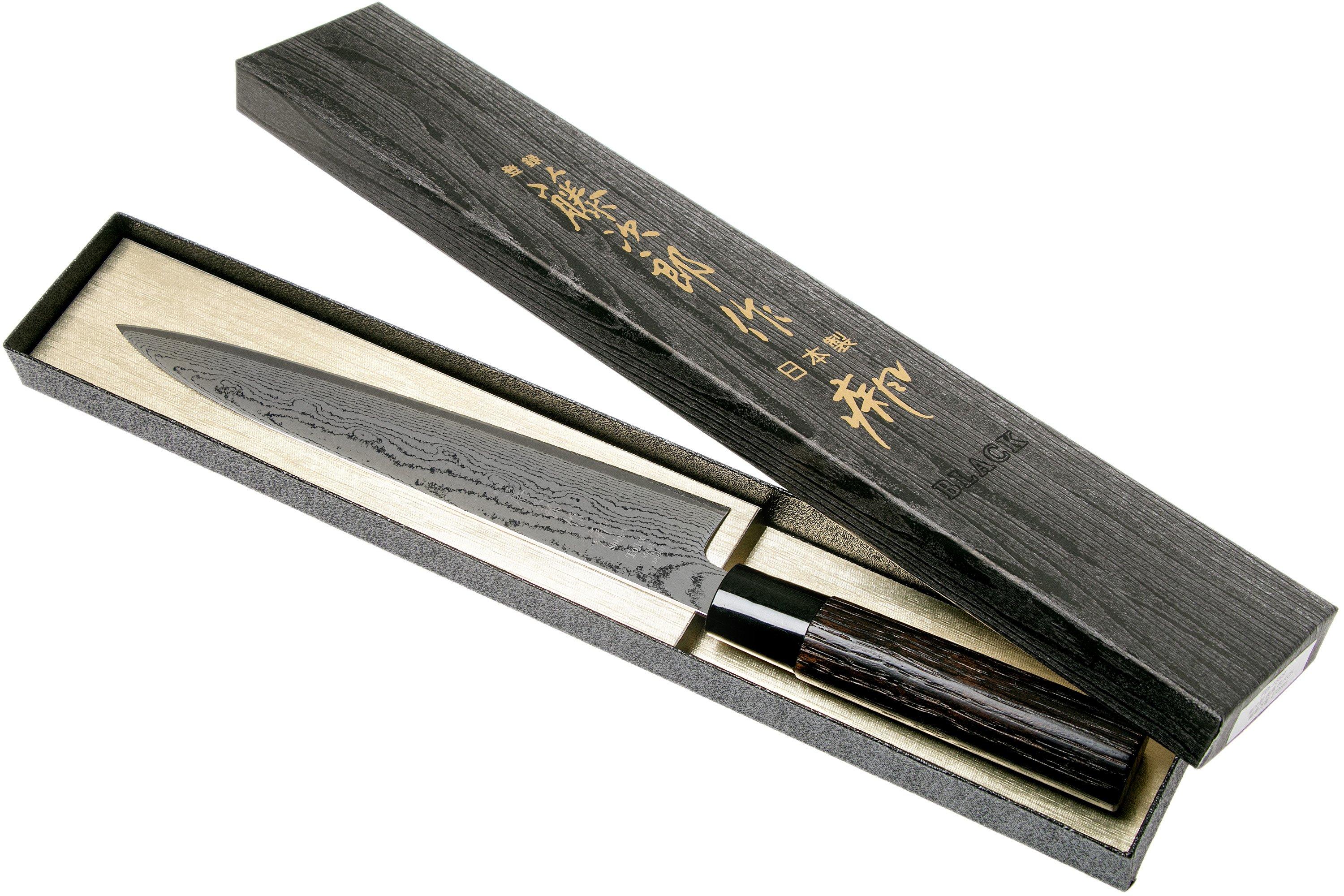 Tojiro Shippu Black damascus carving knife 21 cm, FD-1599 ...