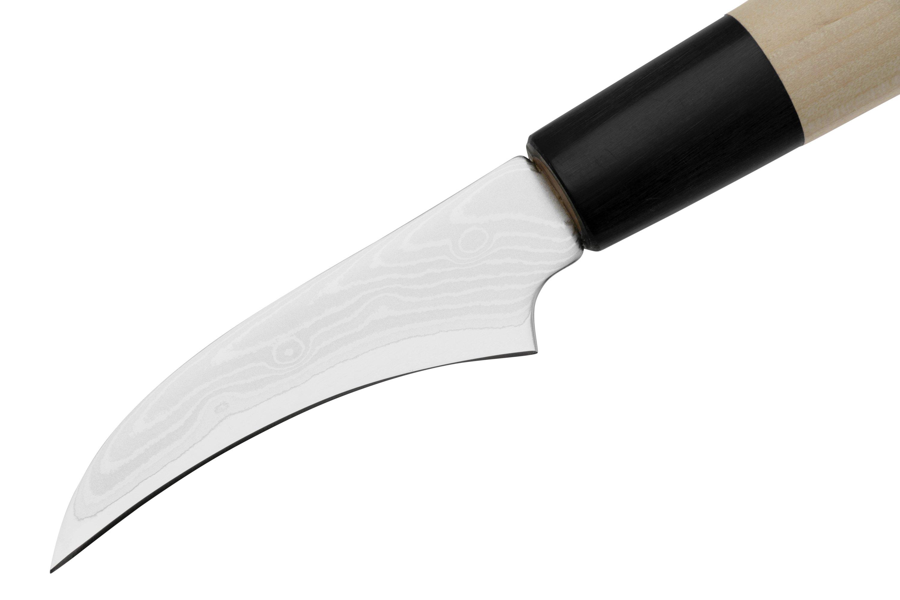 Tojiro Shippu FD-590, 37-layered damast, turning knife, 7 cm ...