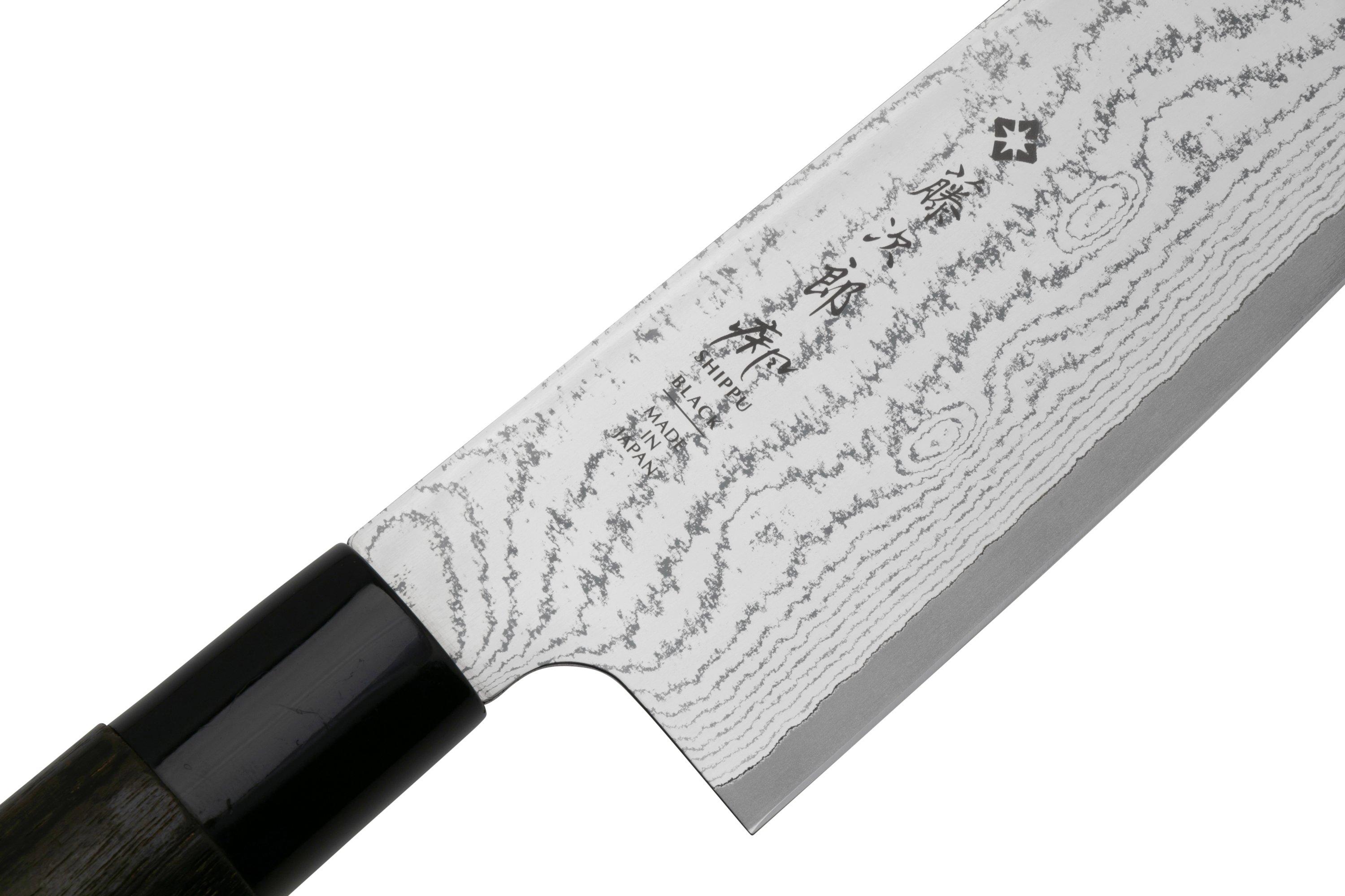 Tojiro Shippu Black damascus, 2-piece knife set | Advantageously ...