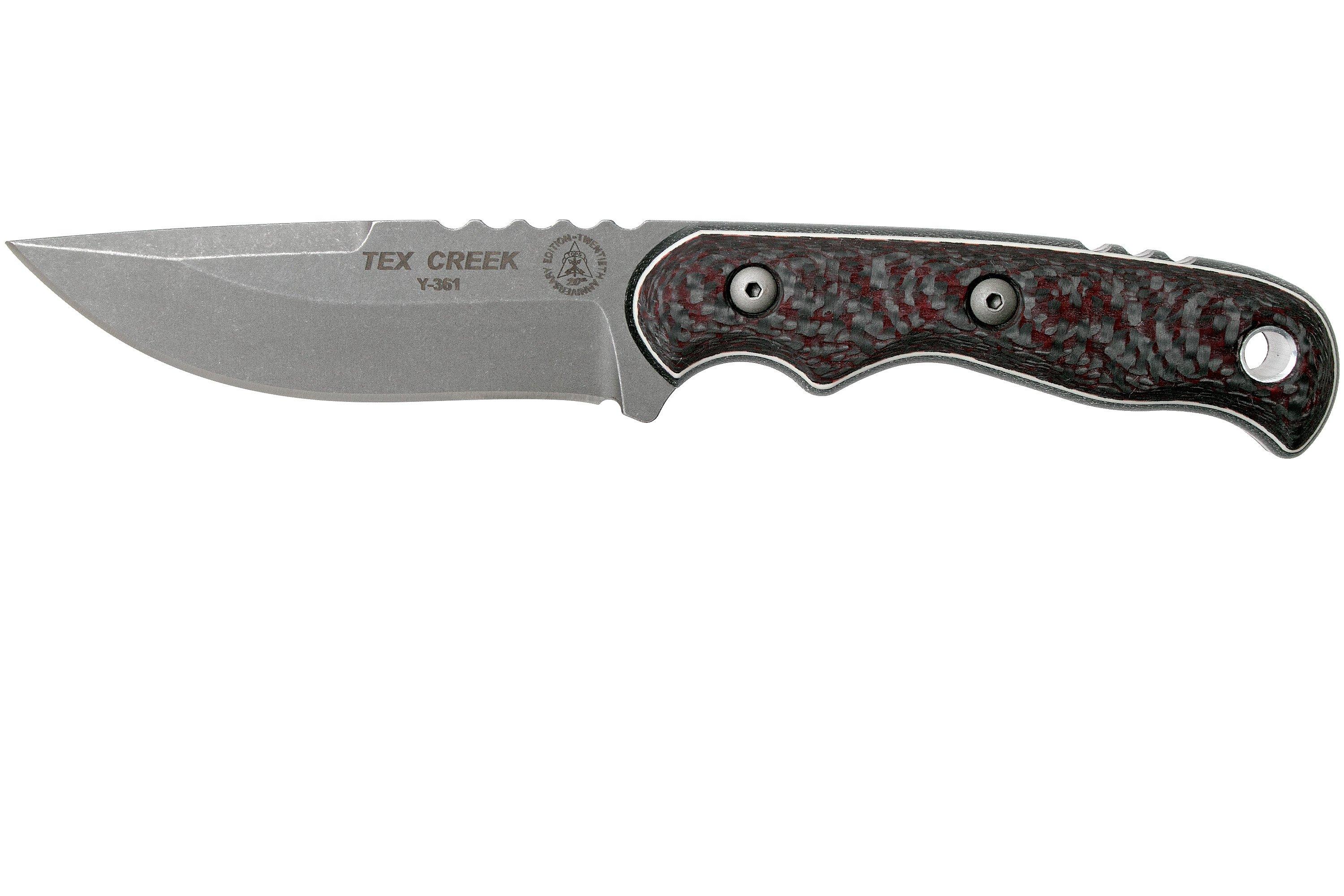 TOPS Knives 20th Anniversary Tex Creek Knife hunting knife ...