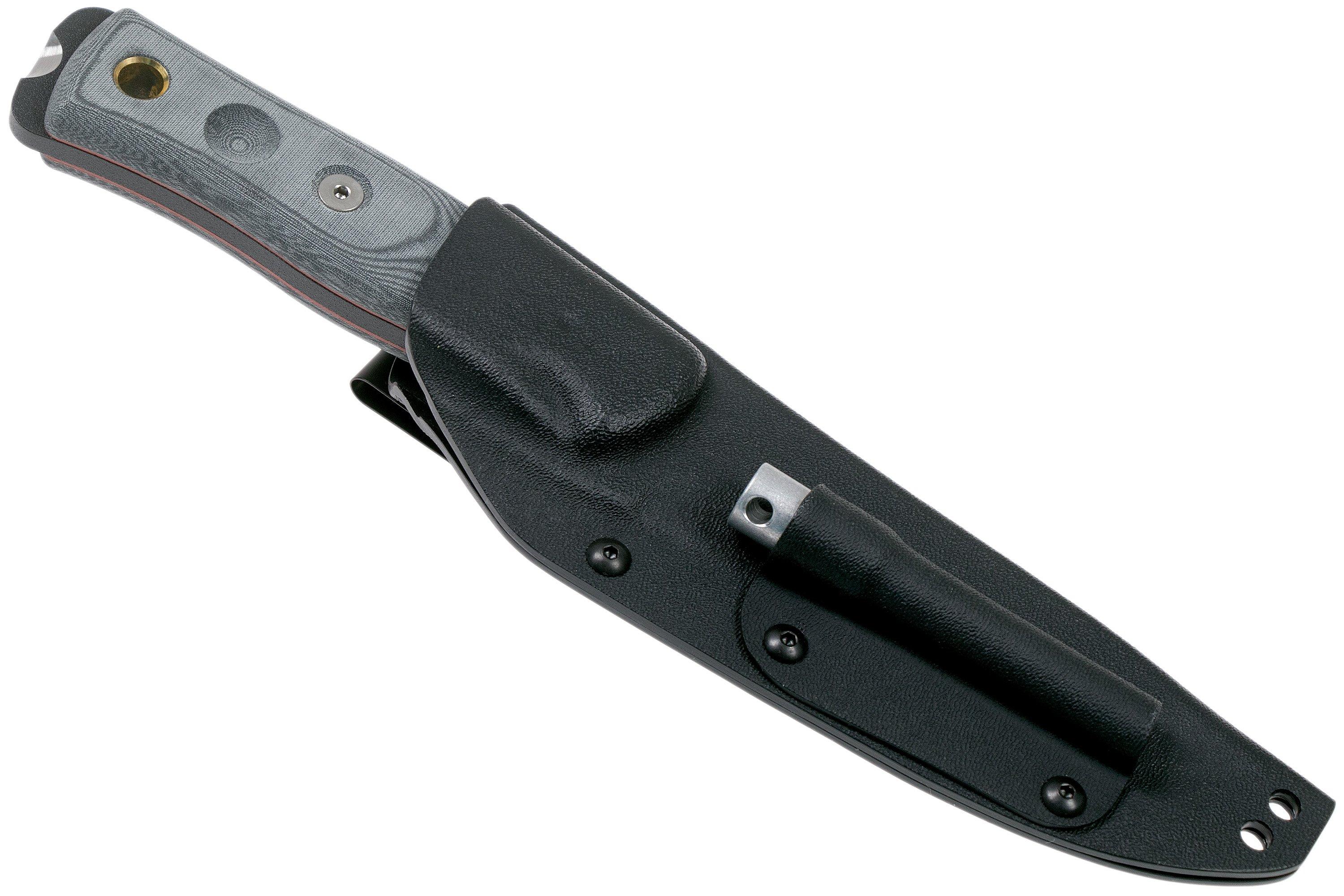 TOPS Knives B.O.B. Fieldcraft Black/Grey Micarta BROS-01 ...