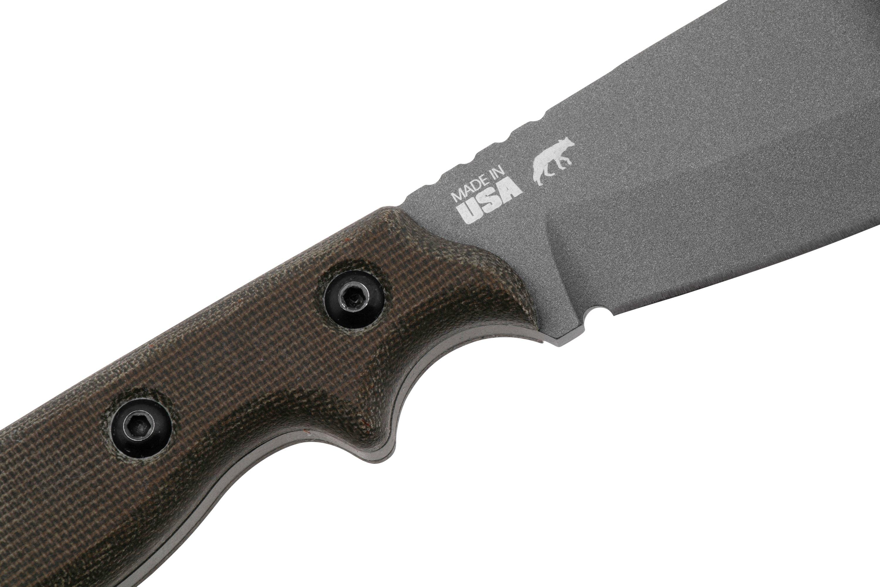TOPS Knives Brush Wolf BWLF-02 Outdoormesser, Nate and Aaron Morgan ...