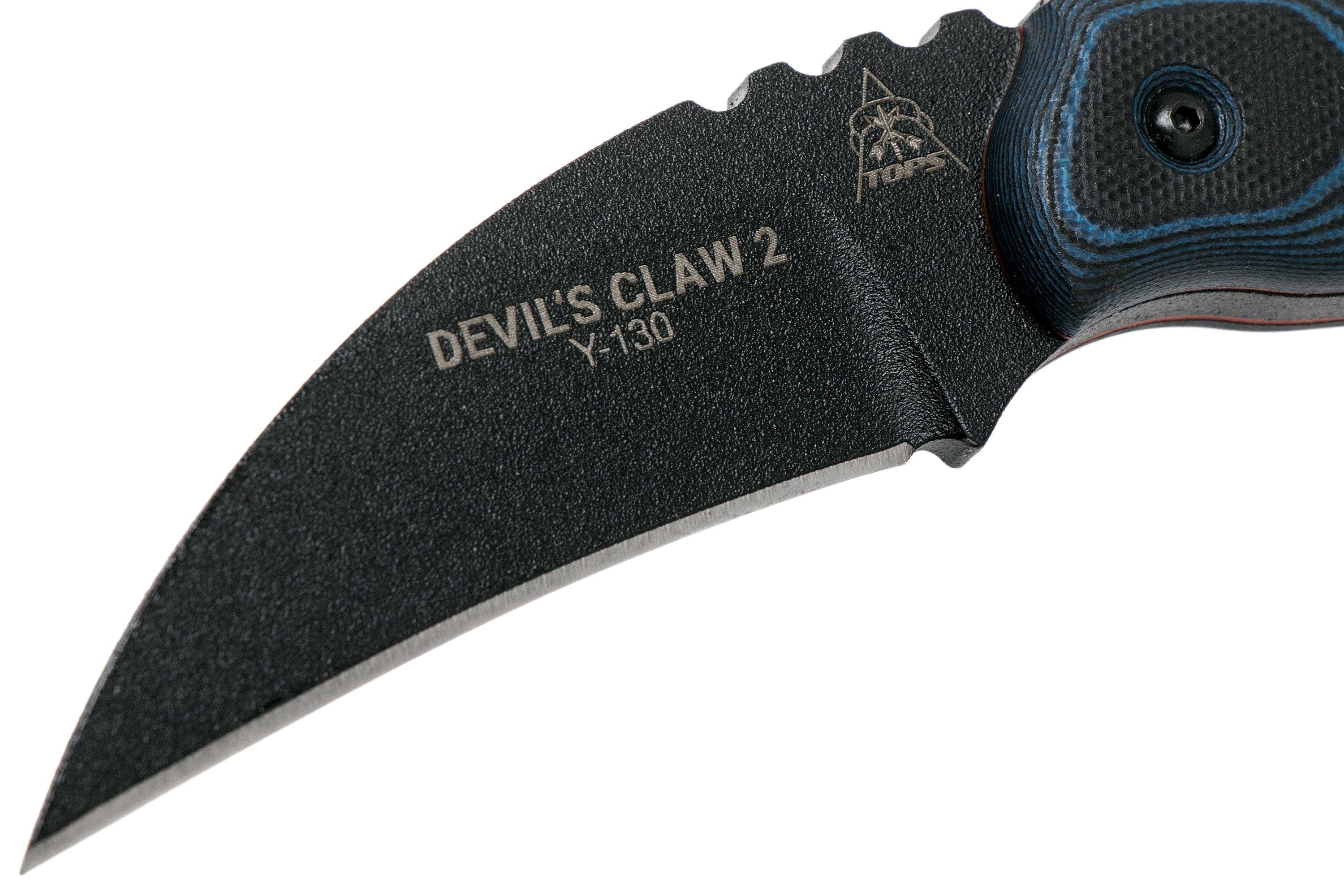 TOPS Knives Devil’s Claw 2 DEVCL-02 karambit | Advantageously shopping ...