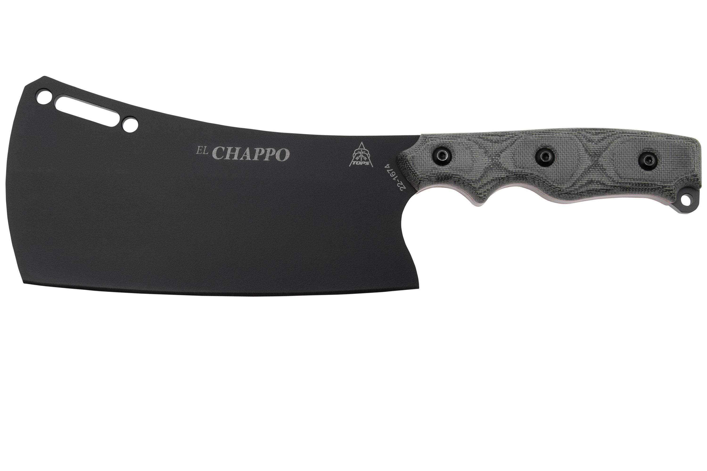 TOPS Knives El Chappo Cleaver ECHA-02 Sniper Grey | Advantageously ...