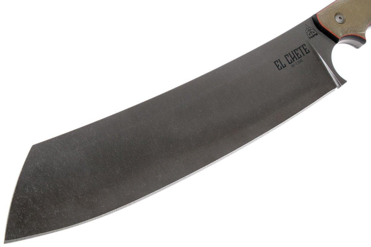 TOPS El Chete ELCH-02 machete, dangler sheath | Advantageously shopping ...