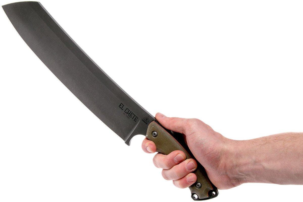 TOPS El Chete ELCH-02 machete, dangler sheath | Advantageously shopping ...