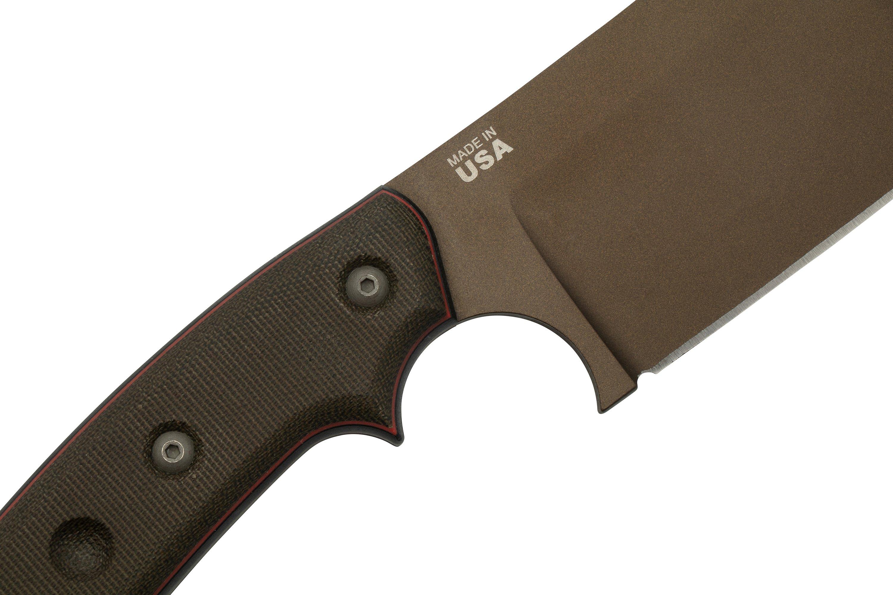 TOPS Knives El Chete ELCH-03 Midnight Bronze, machete | Advantageously ...