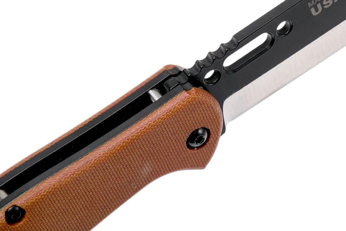 TOPS Fieldcraft Folder bushcraft pocket knife FCF-01, Leo Espinoza ...