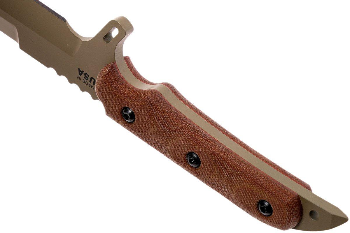 TOPS Missile Strike MISS-01 feststehendes Messer, Kelly McCulley Design ...