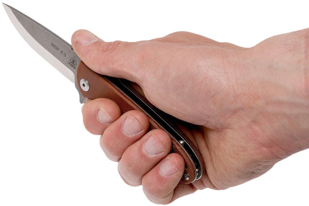 TOPS Knives Mini Scandi Folder 4.0 MSF-4.0 navalha | Compras vantajosas ...
