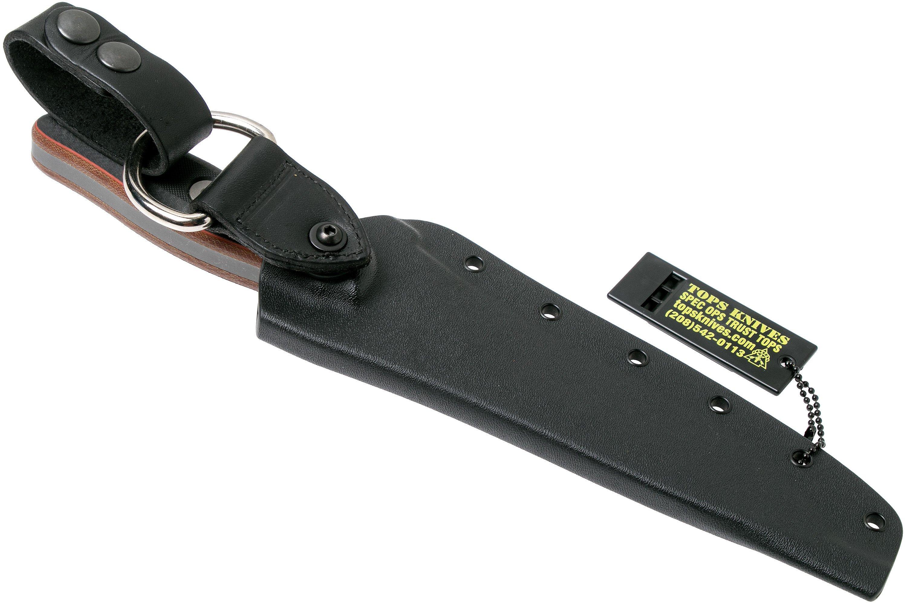 TOPS Knives Operator 7 OP7-01 survival knife | Advantageously shopping ...