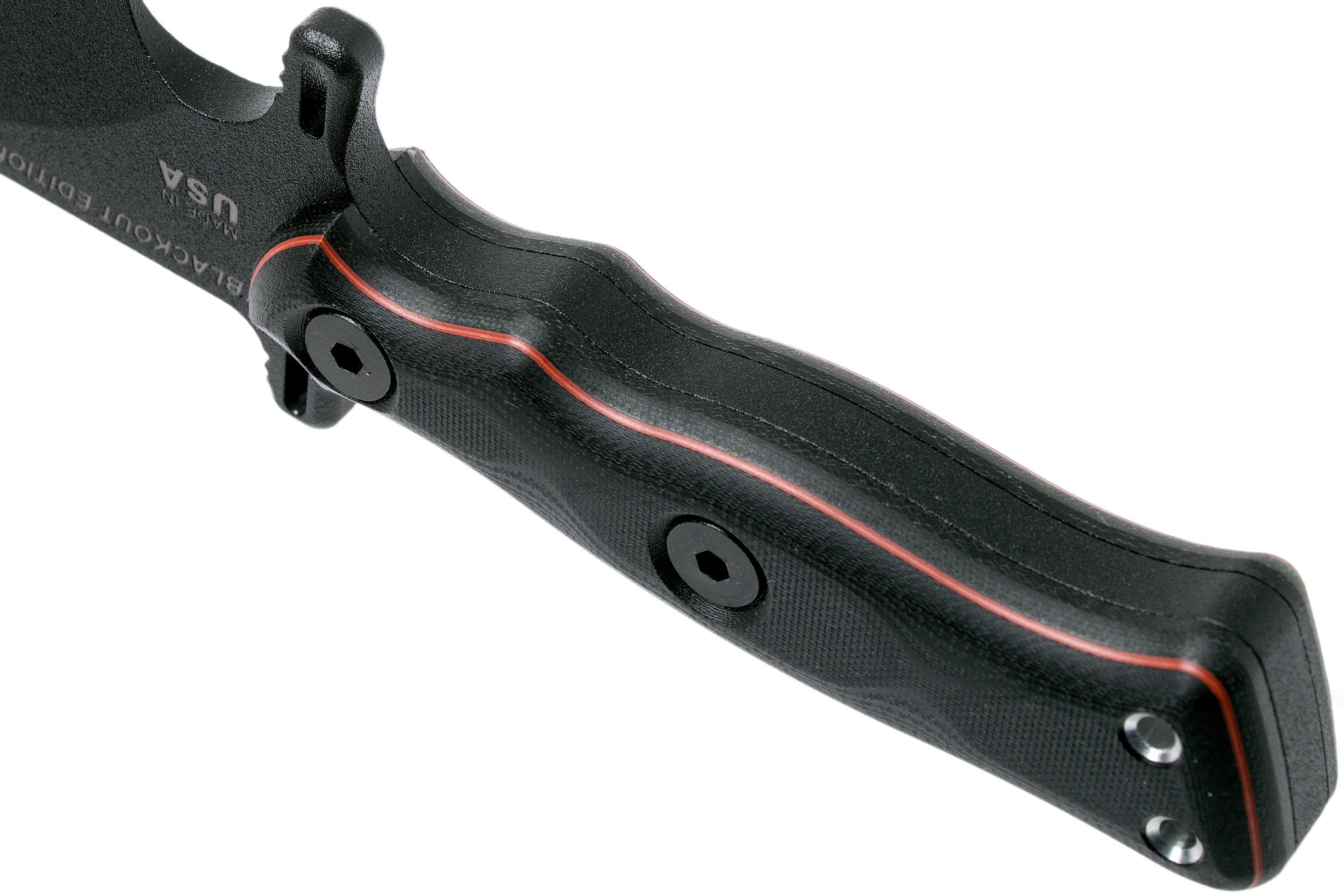 TOPS Knives Operator 7 Blackout Edition OP7-02 survival knife ...