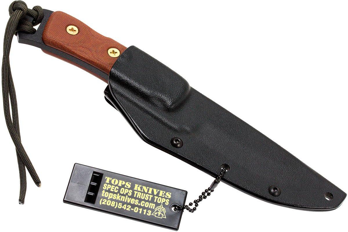 TOPS Knives Overlander 2 survival knife, OV78 | Advantageously shopping ...