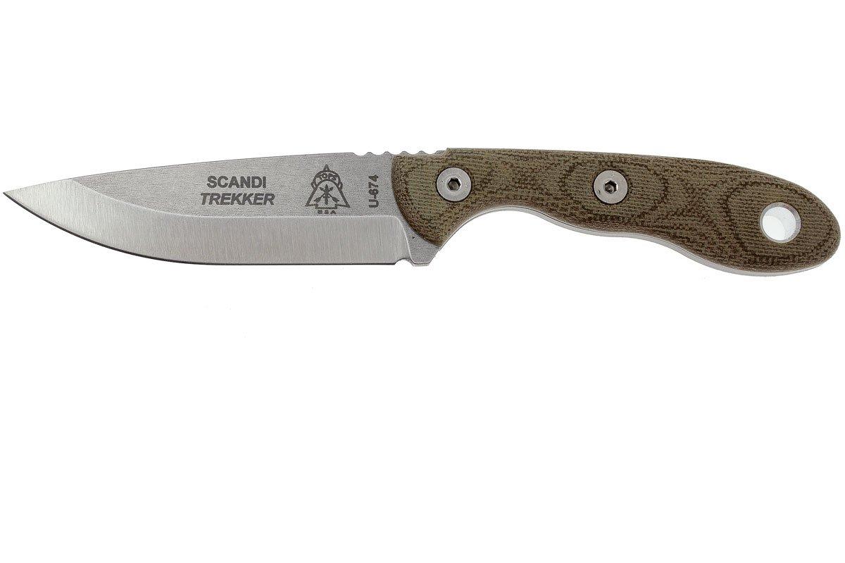 TOPS Knives Scandi Trekker 3.5, STREK-3.5 | Advantageously shopping at ...