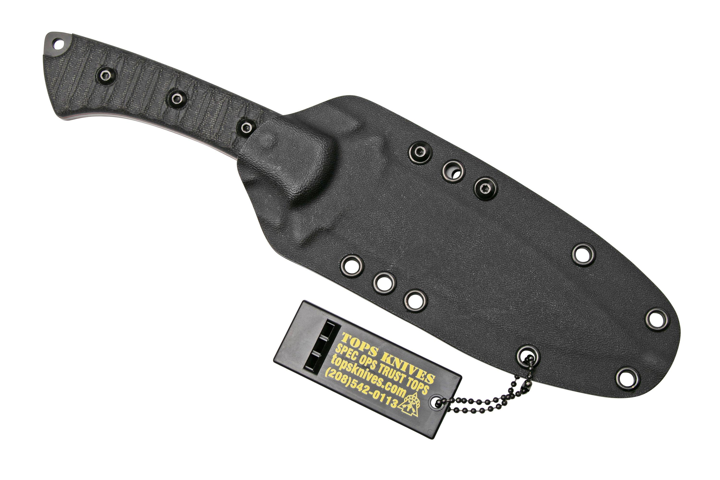 Tops Knives Szabo Express Single Edge Micarta Szex 01 Outdoor Knife Szabo Design