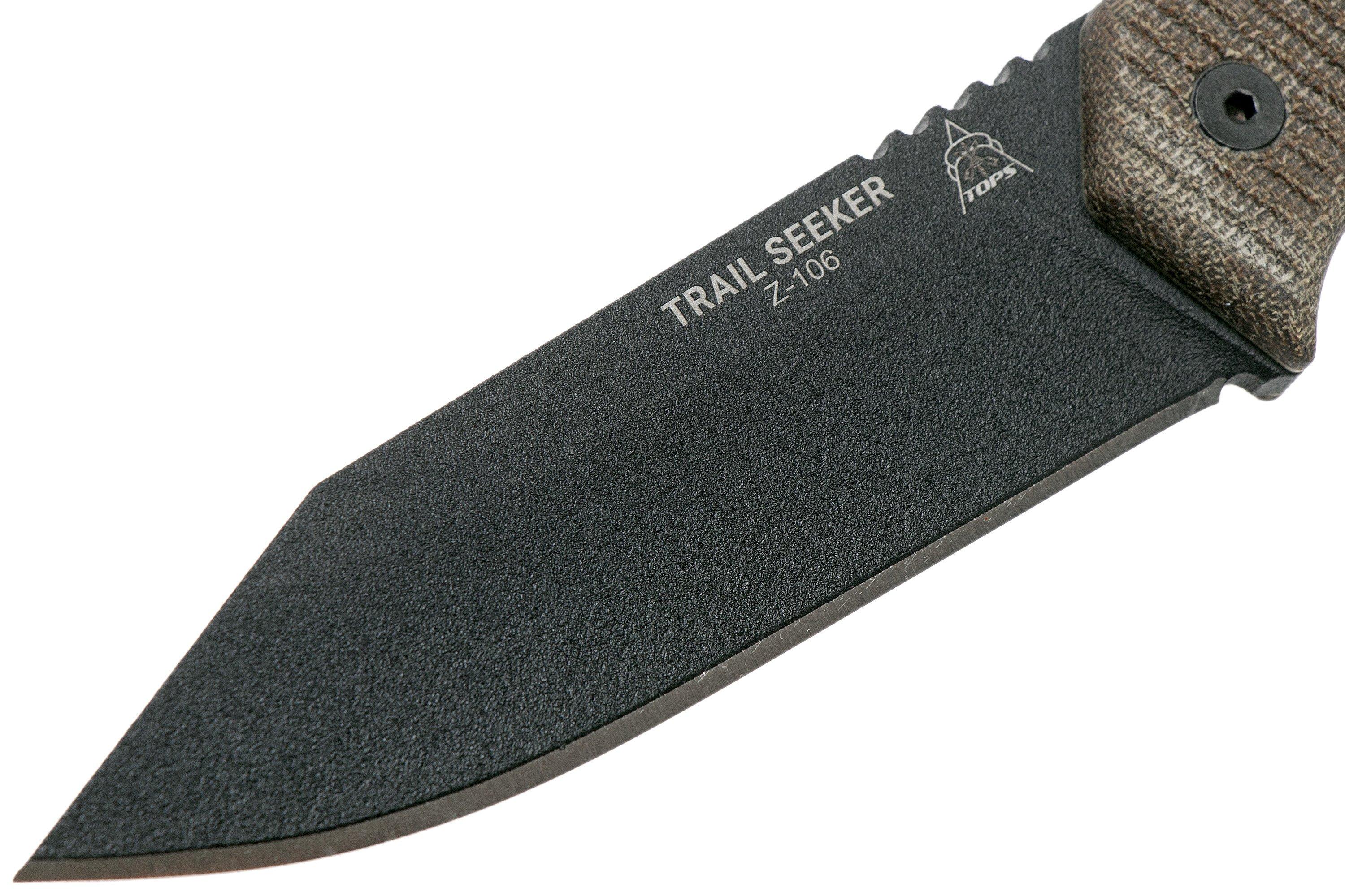 TOPS Knives Trail Seeker TLSR-01 coltello outdoor, Luis Murillo design ...