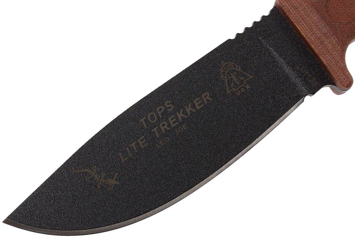 TOPS Knives Lite Trekker outdoor knife, TLT-01 | Advantageously ...