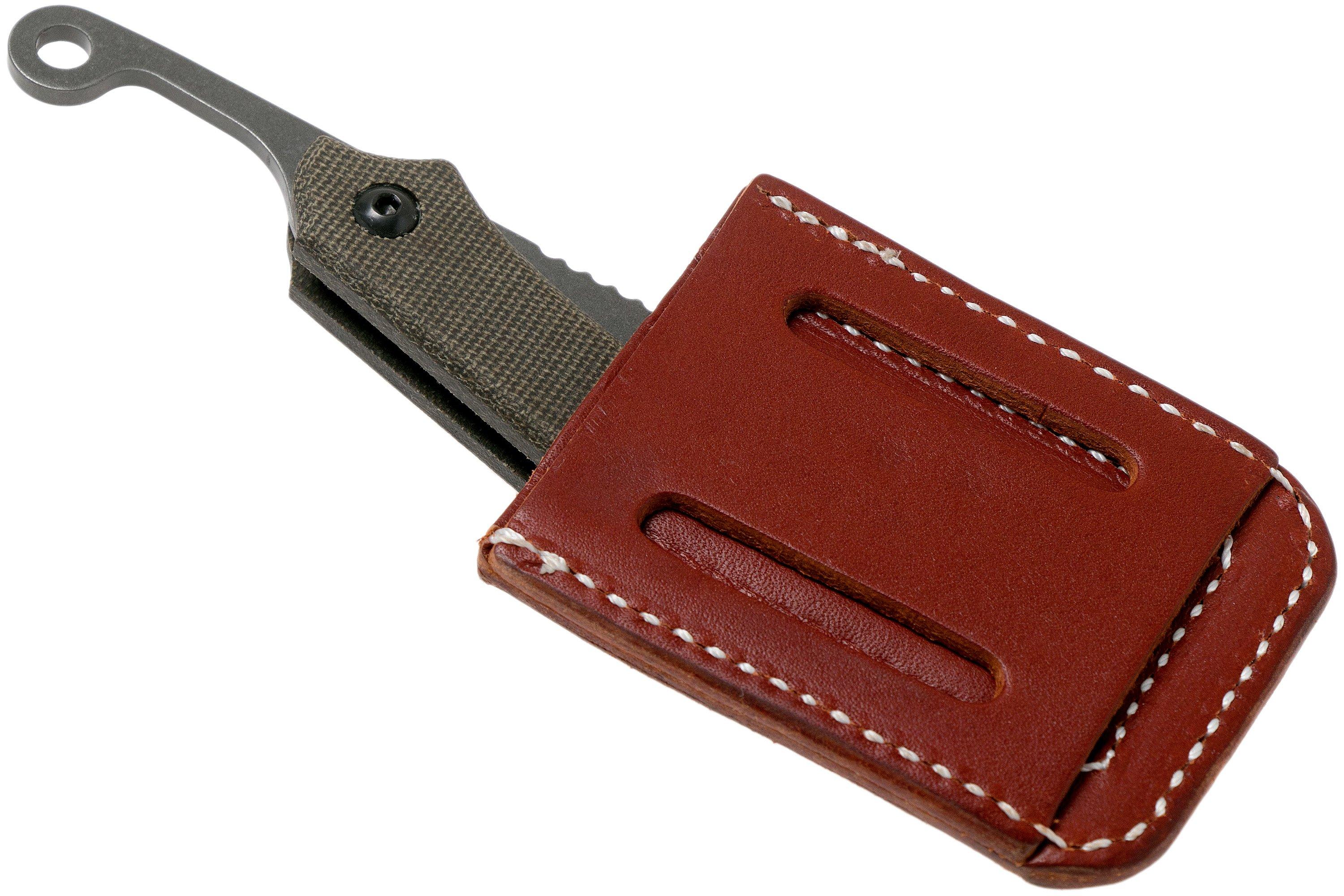 TOPS Tac-Raze 4 Tanto TRAZ-04 Micarta, Friction Folder couteau de poche ...