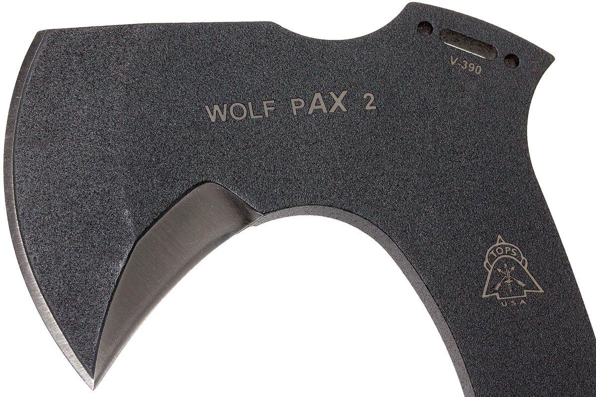 TOPS Knives Wolf pAX 2 axe with knife, WPAX-02 | Advantageously ...