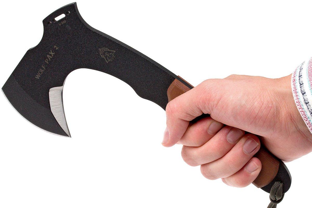 TOPS Knives Wolf pAX 2 axe with knife, WPAX-02 | Advantageously ...