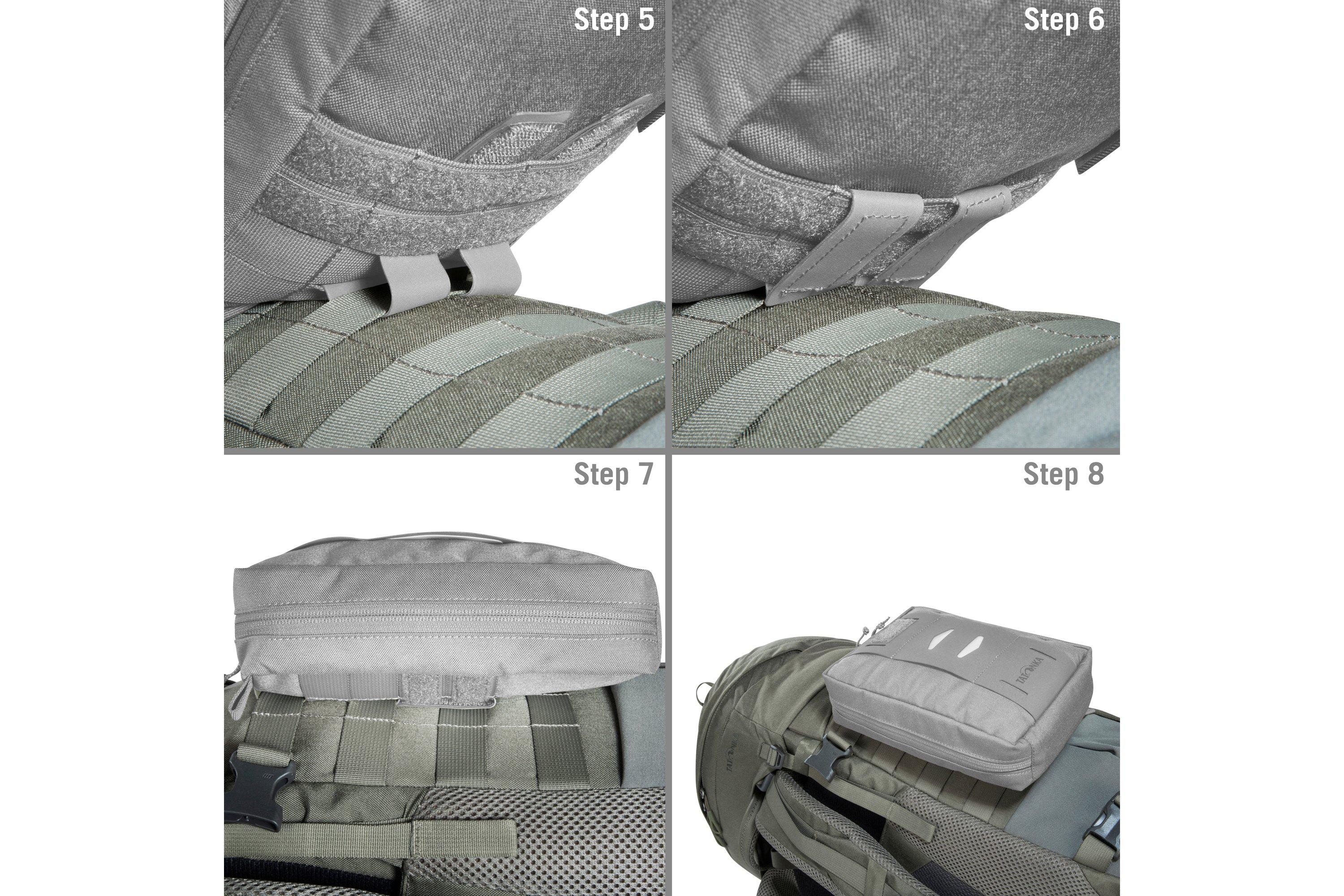 Tatonka Pyrox 45+10 BC Buschraft Backpack 1419-332 Stone Grey Olive ...