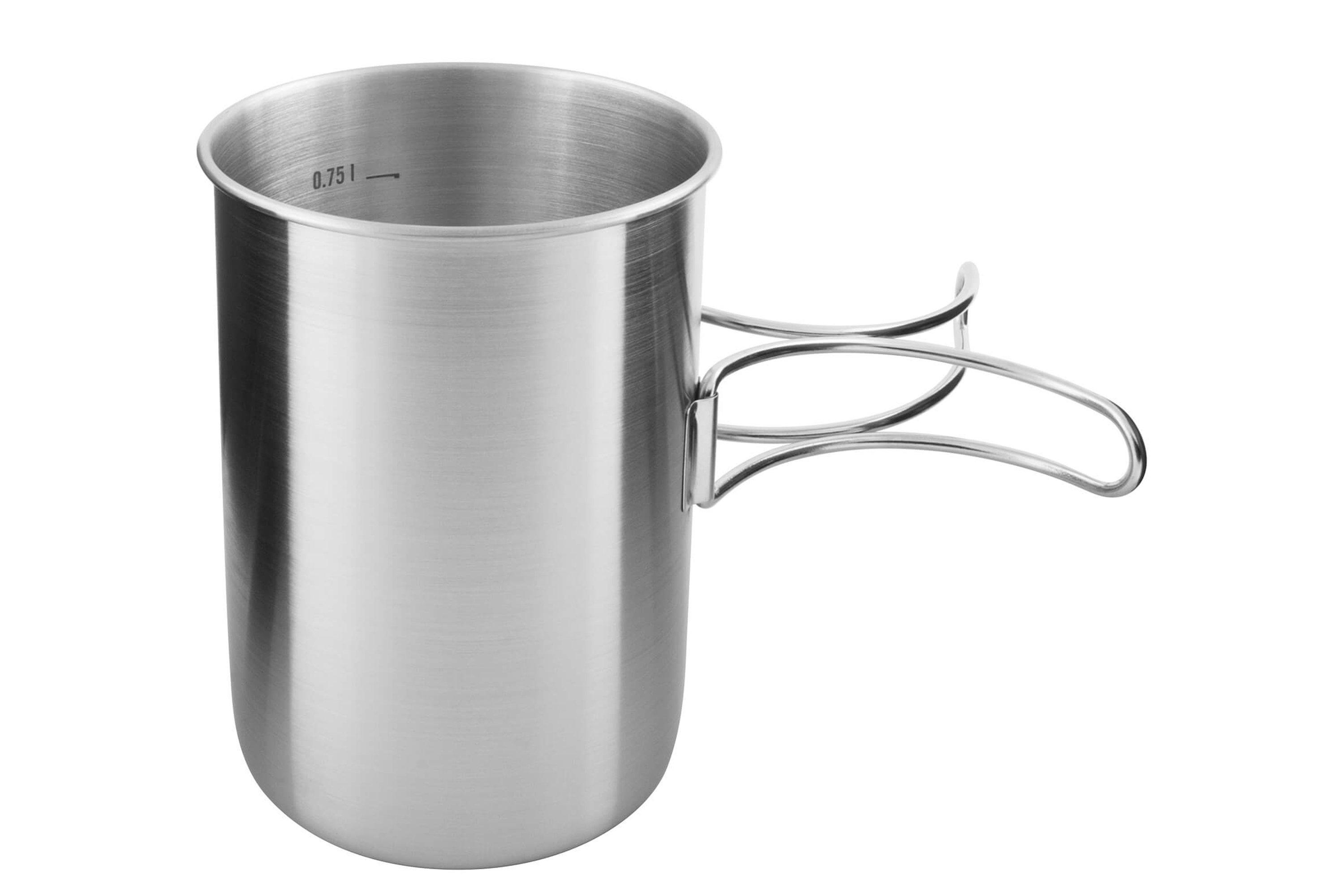 Tatonka Handle Mug 850 Set 4174-000 Stainless, drinkbeker met deksel ...