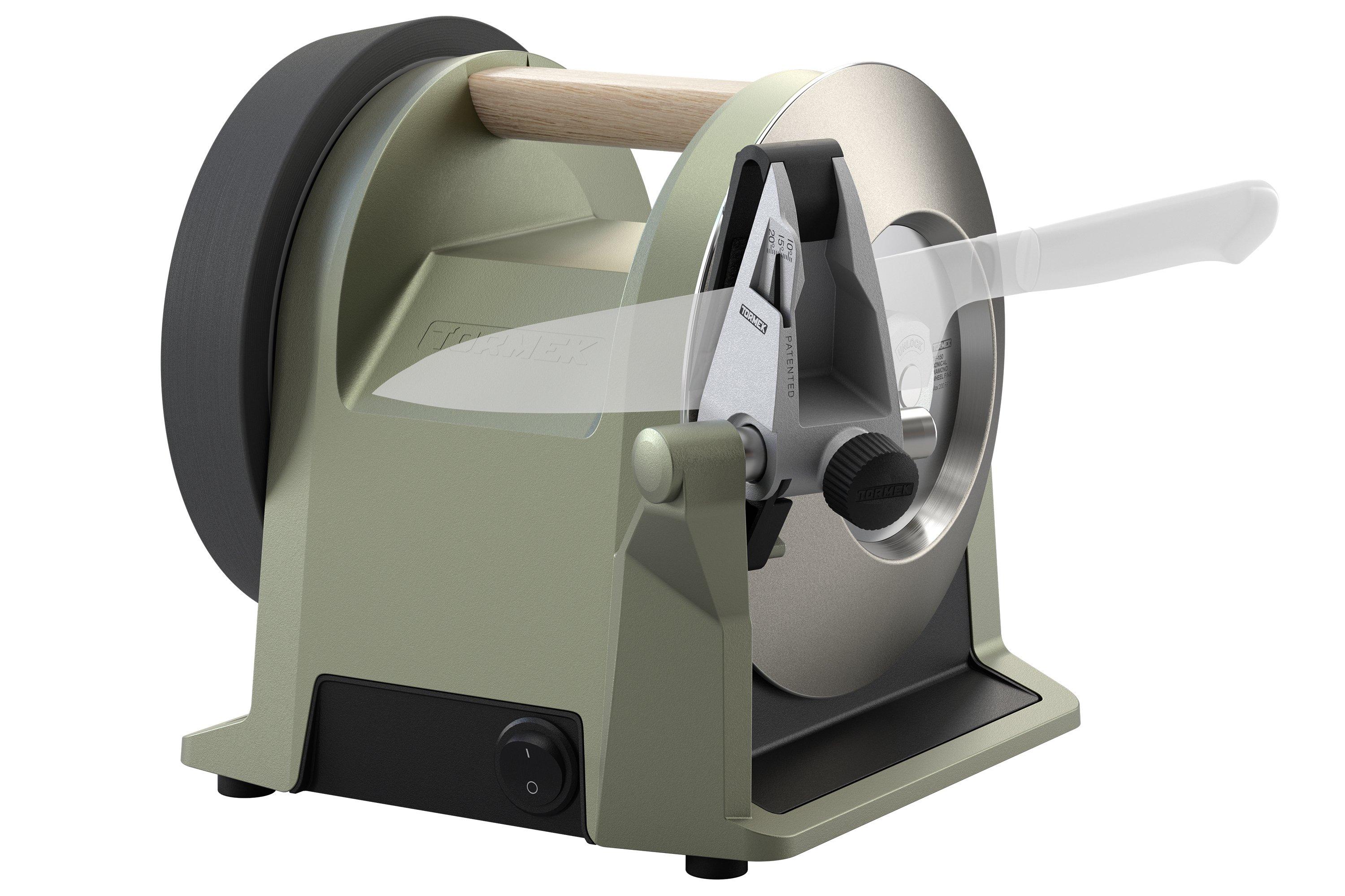 Tormek T-1 Kitchen Knife Sharpener, Ash Green, macchina affilacoltelli ...